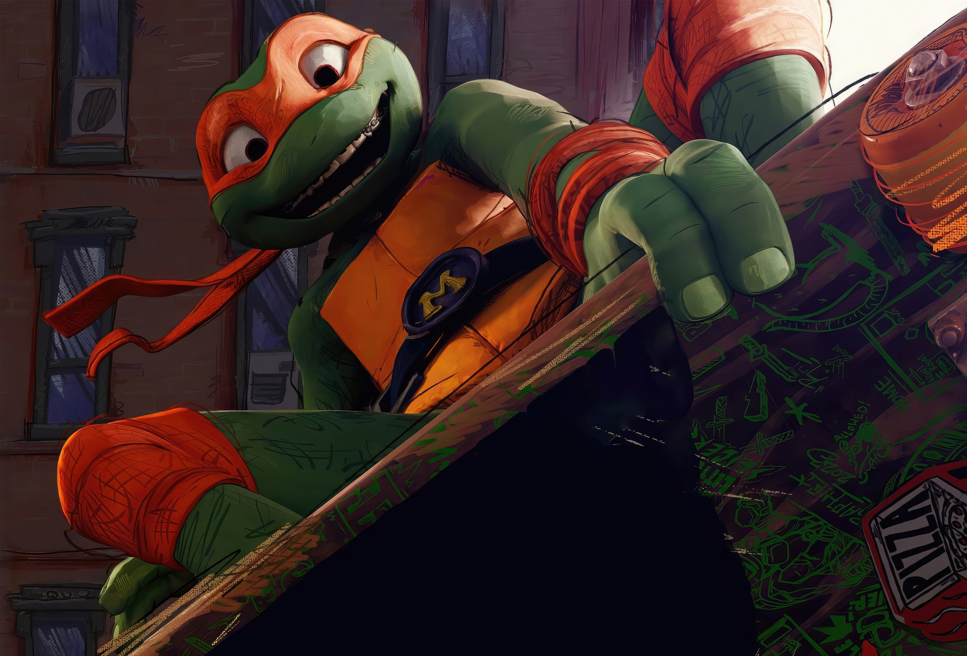 1937x1313 Resolution Teenage Mutant Ninja Turtles Mutant Mayhem 4k ...