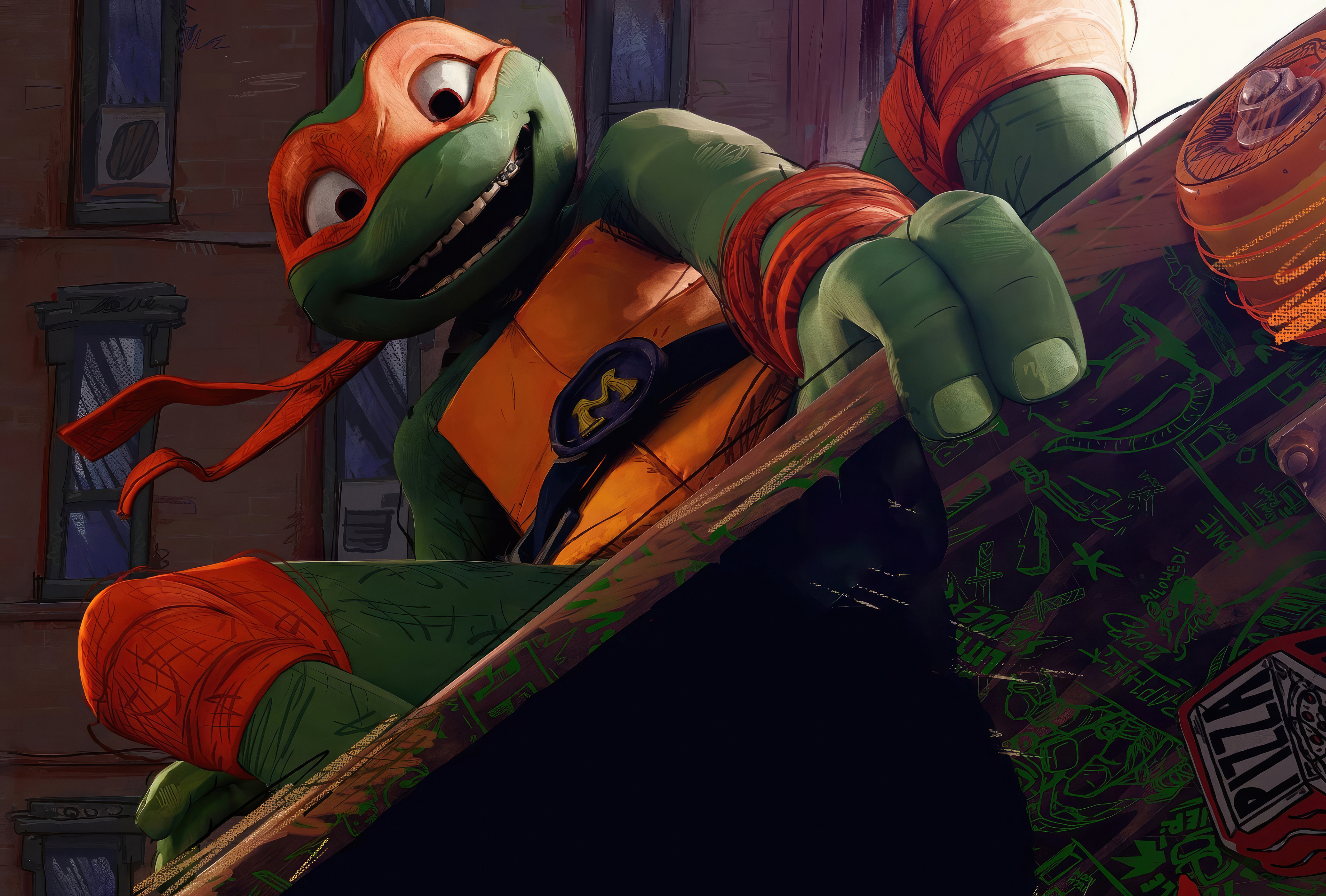 4096x2768 Resolution Teenage Mutant Ninja Turtles Mutant Mayhem 4k ...