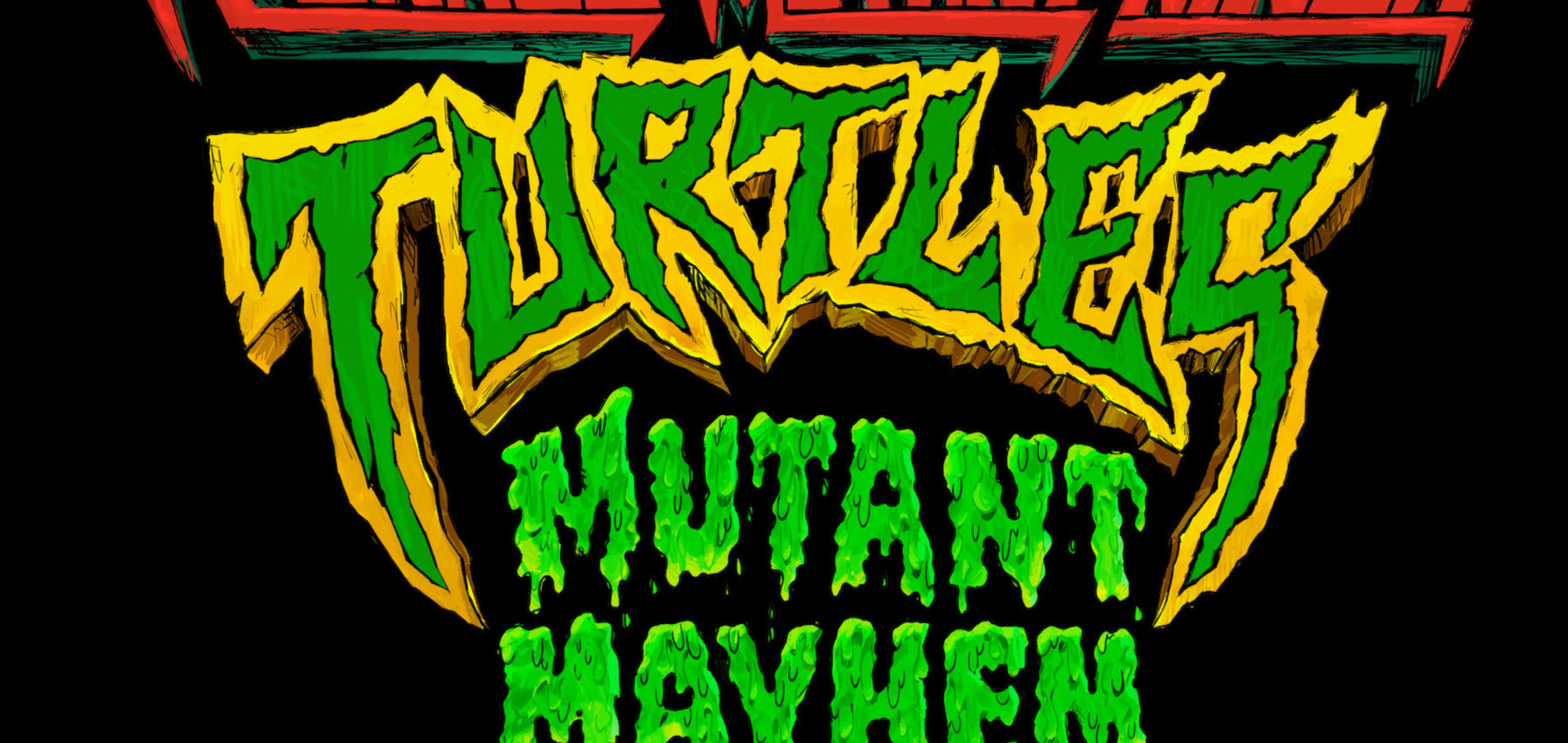 3040x1440 Resolution Teenage Mutant Ninja Turtles Mutant Mayhem Logo ...