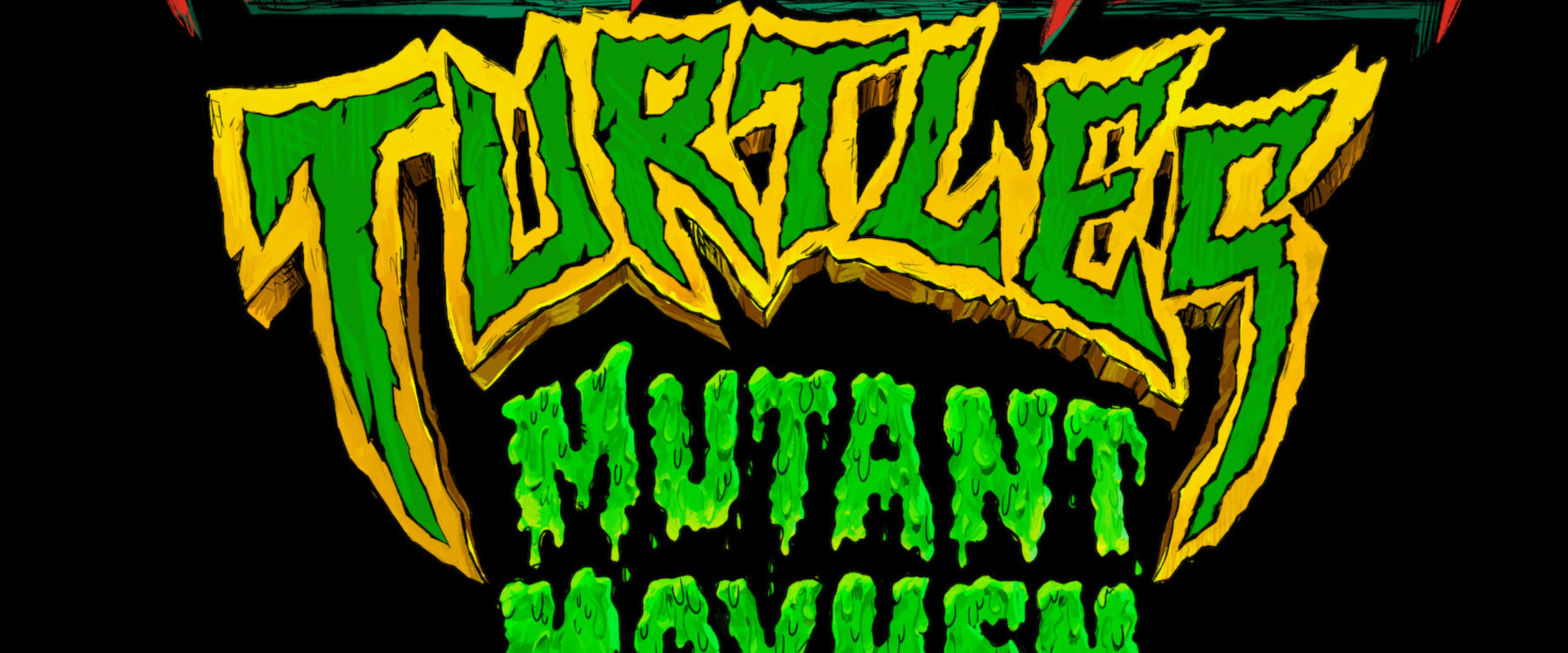 3840x1600 Teenage Mutant Ninja Turtles Mutant Mayhem Logo Poster ...
