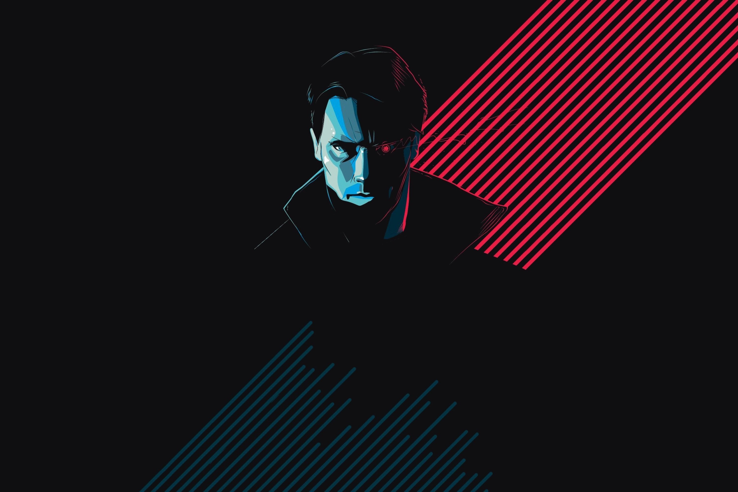 3000x2000 Resolution Terminator Movie Artwork 3000x2000 Resolution ...