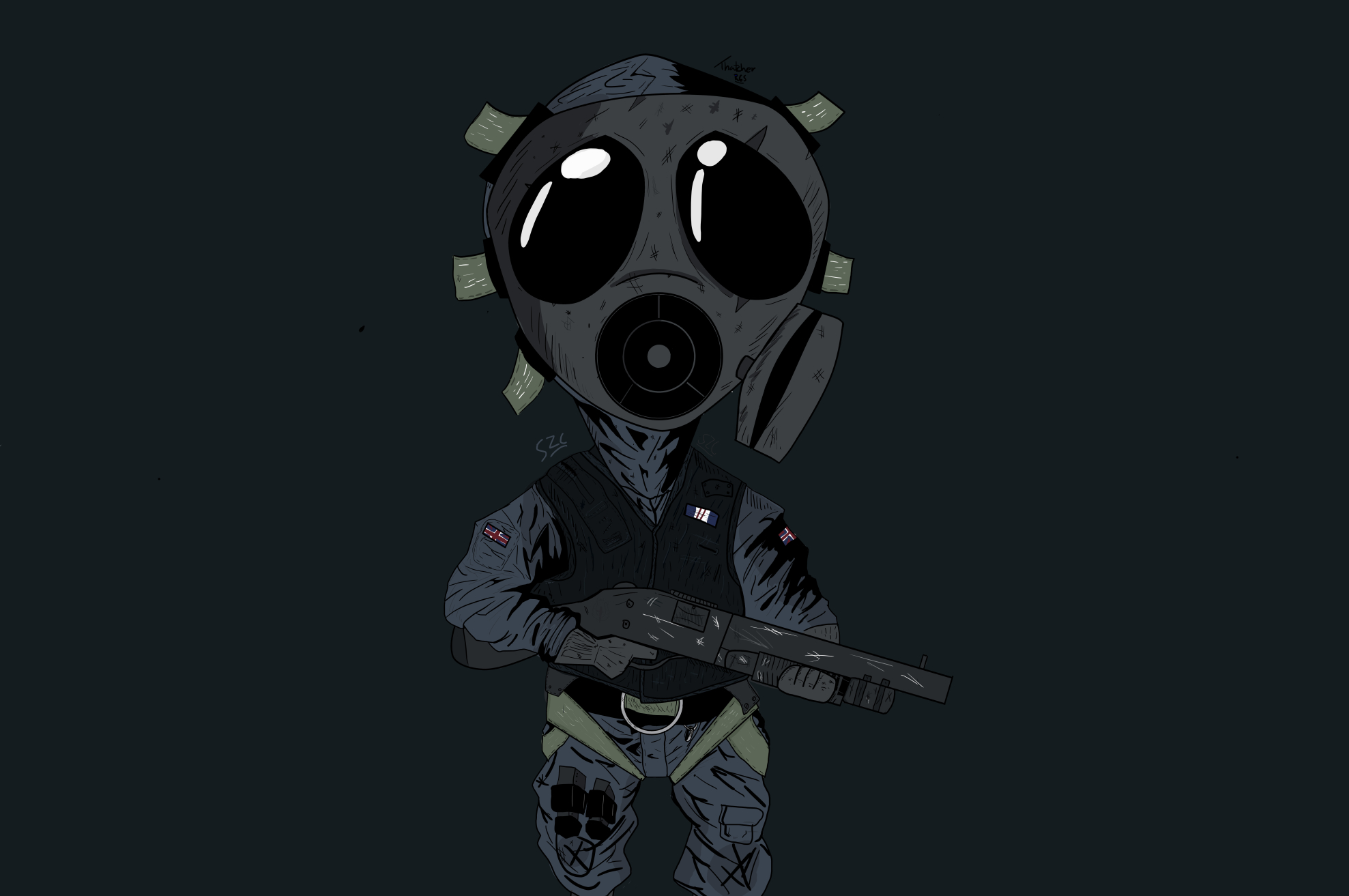 1977x1313 Thatcher Rainbow Six Siege 1977x1313 Resolution Wallpaper, HD ...
