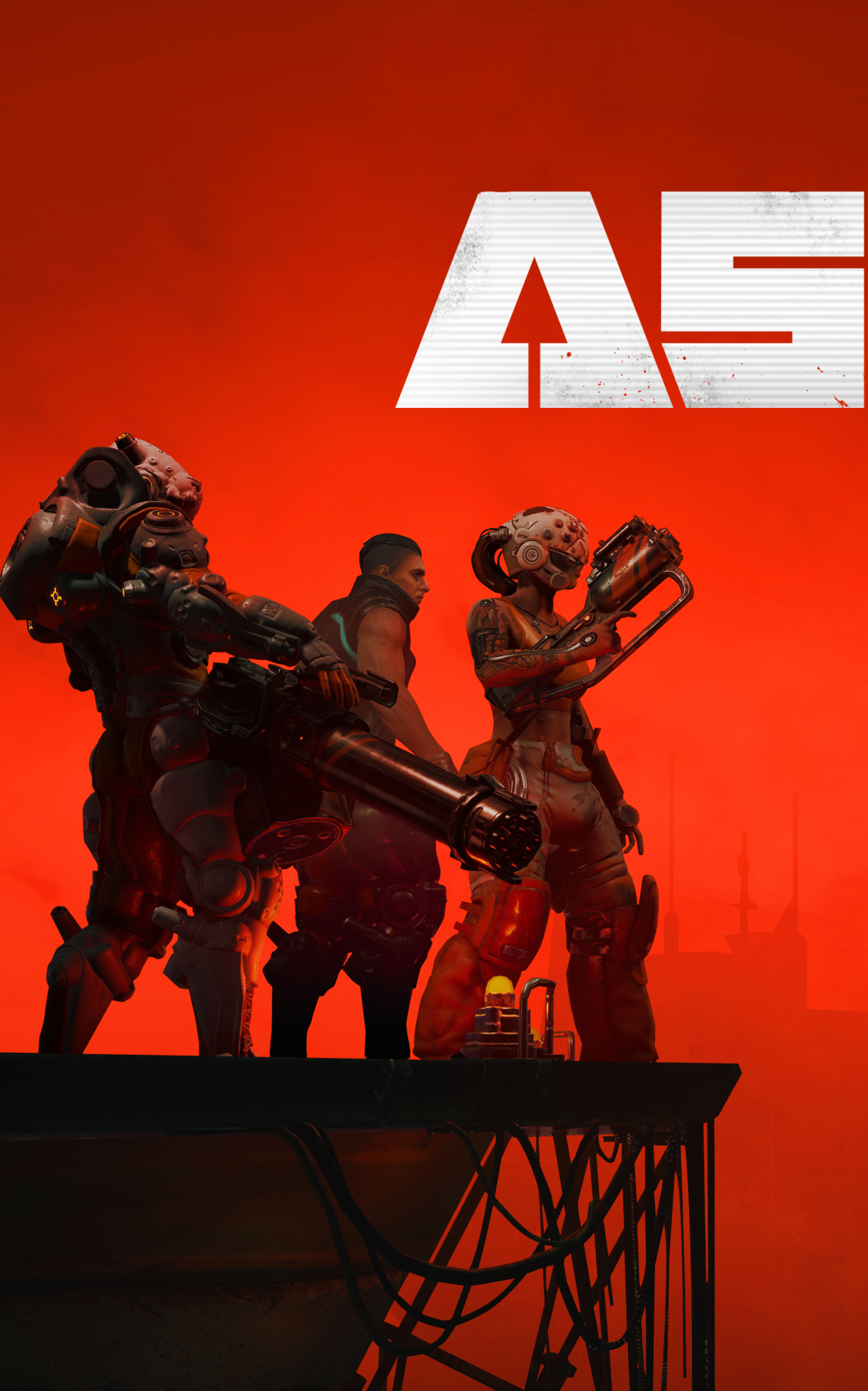 1848x2960 The Ascent 5K Key Art 1848x2960 Resolution Wallpaper, HD ...