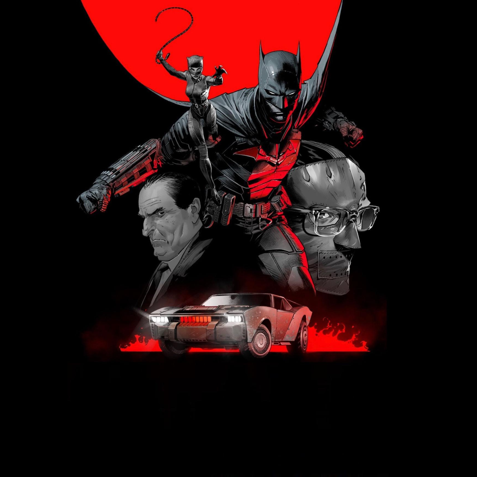 2000x2000 Resolution The Batman Minimalist Cool HD 2000x2000 Resolution ...