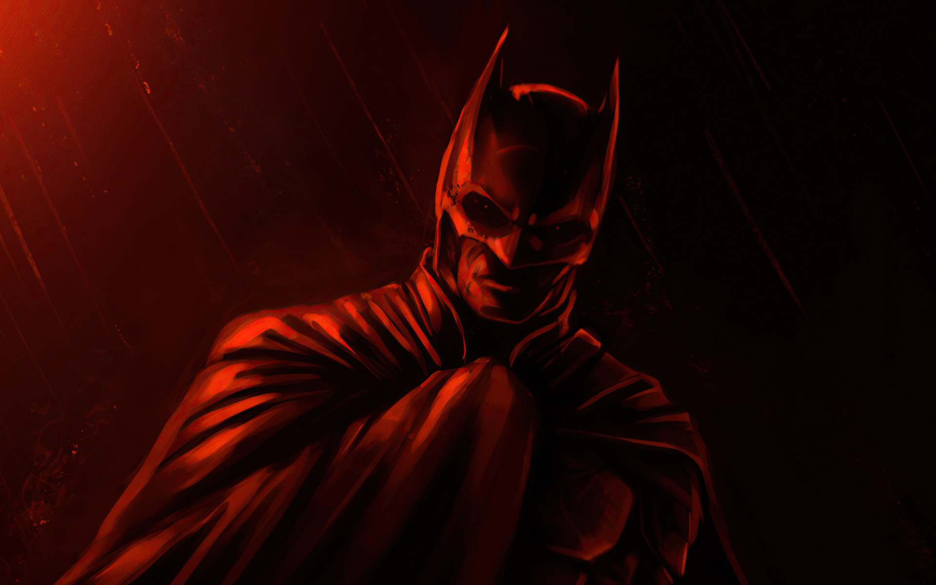 1920x1201 Resolution The Batman Movie Red Fan Poster 1920x1201 ...