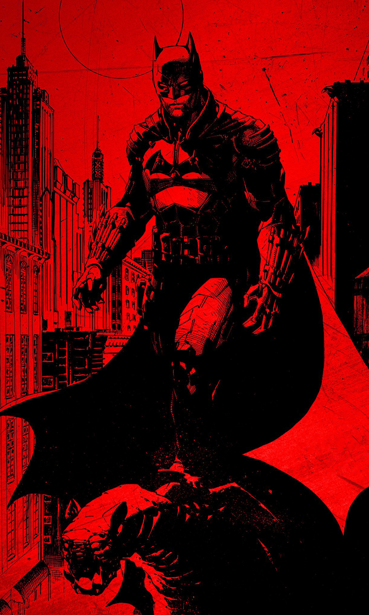 1200x2000 Resolution The Batman Official Poster 1200x2000 Resolution ...