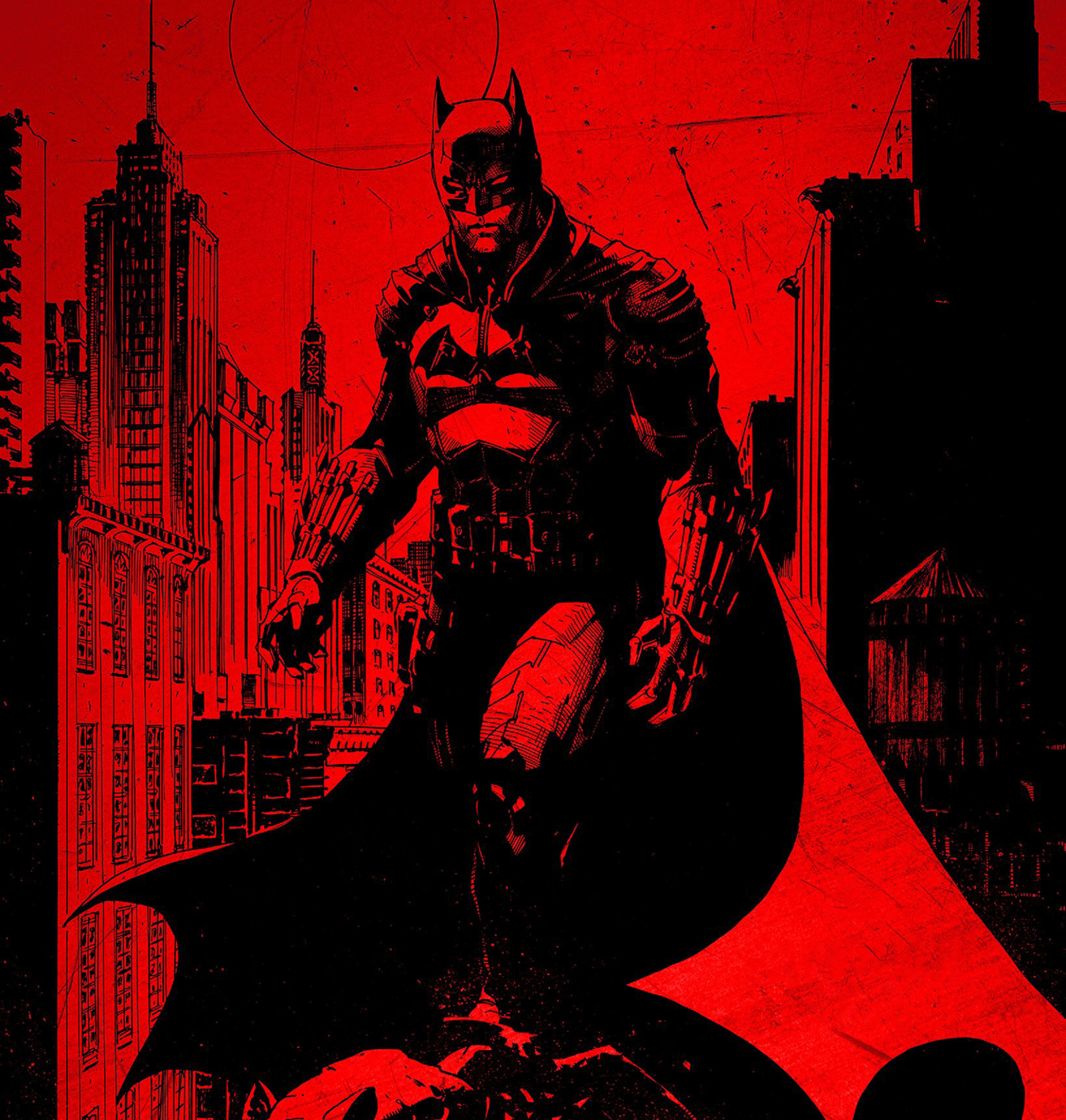 1980x2080 The Batman Official Poster 1980x2080 Resolution Wallpaper, HD ...