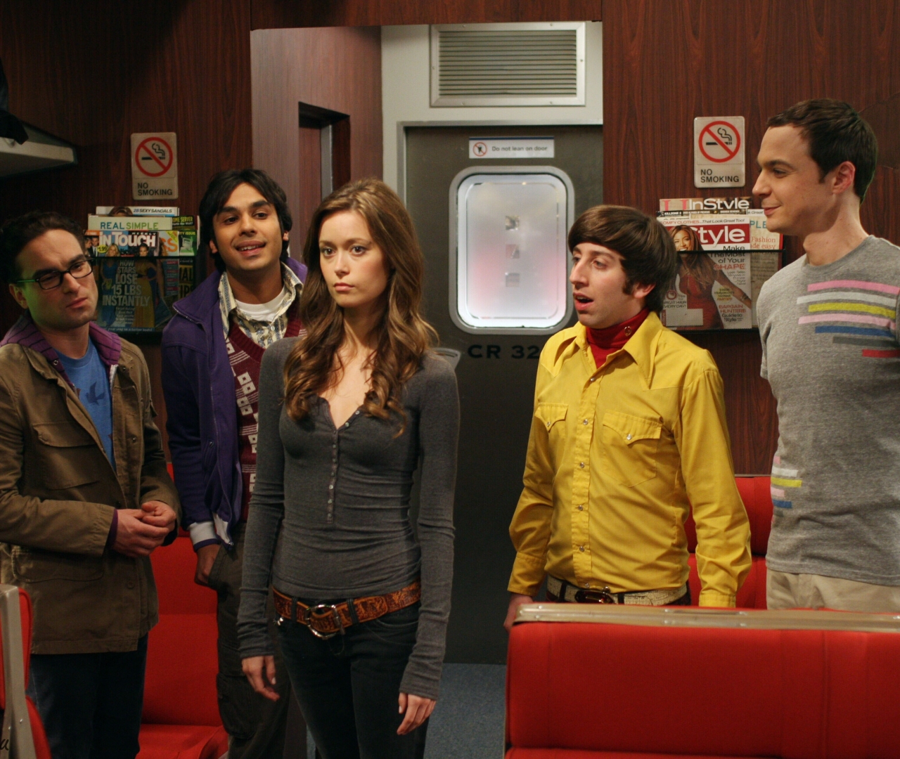 1280x1080 the big bang theory, bernadette rostenkowski, raj ...