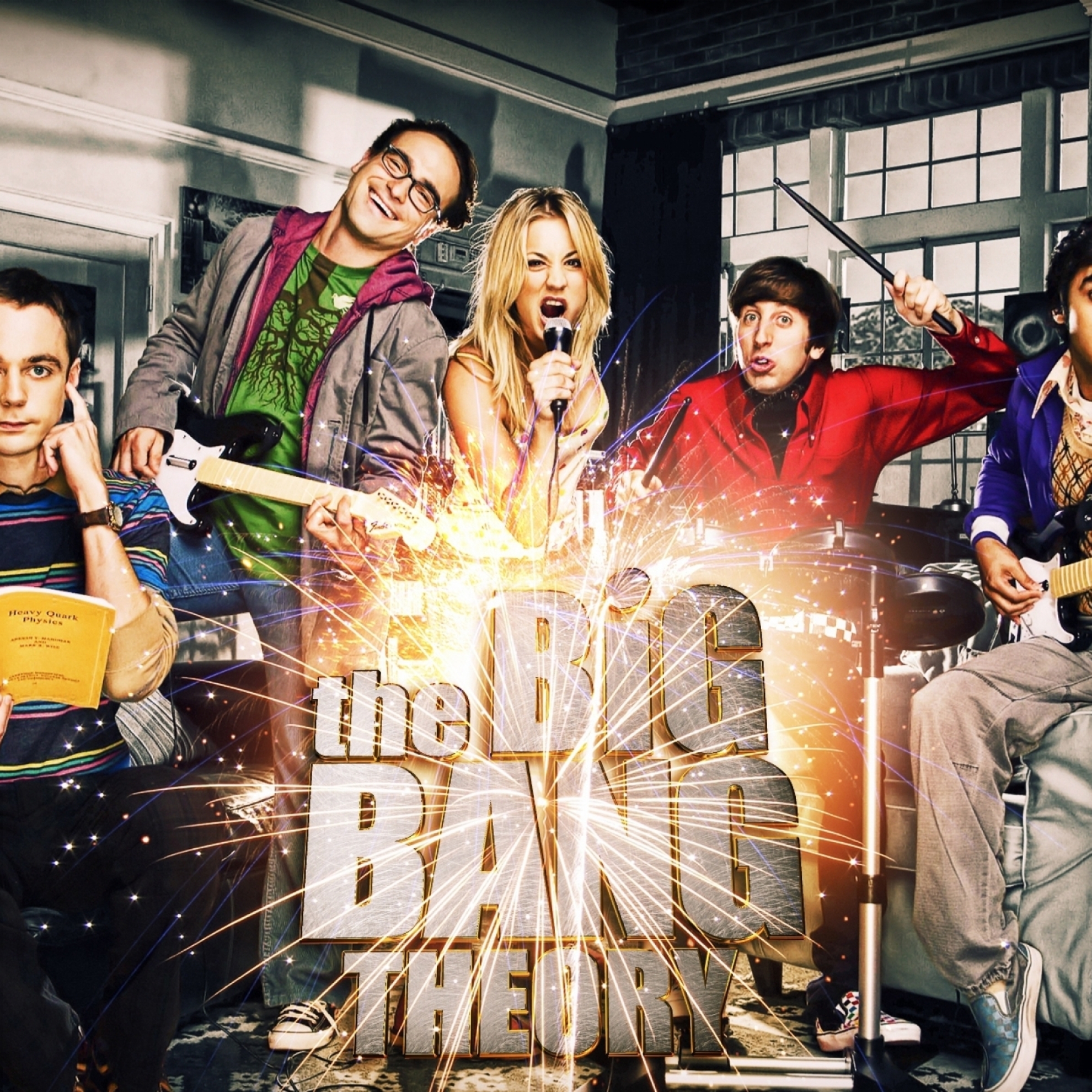 1980x1980 Resolution the big bang theory, main characters, actors ...