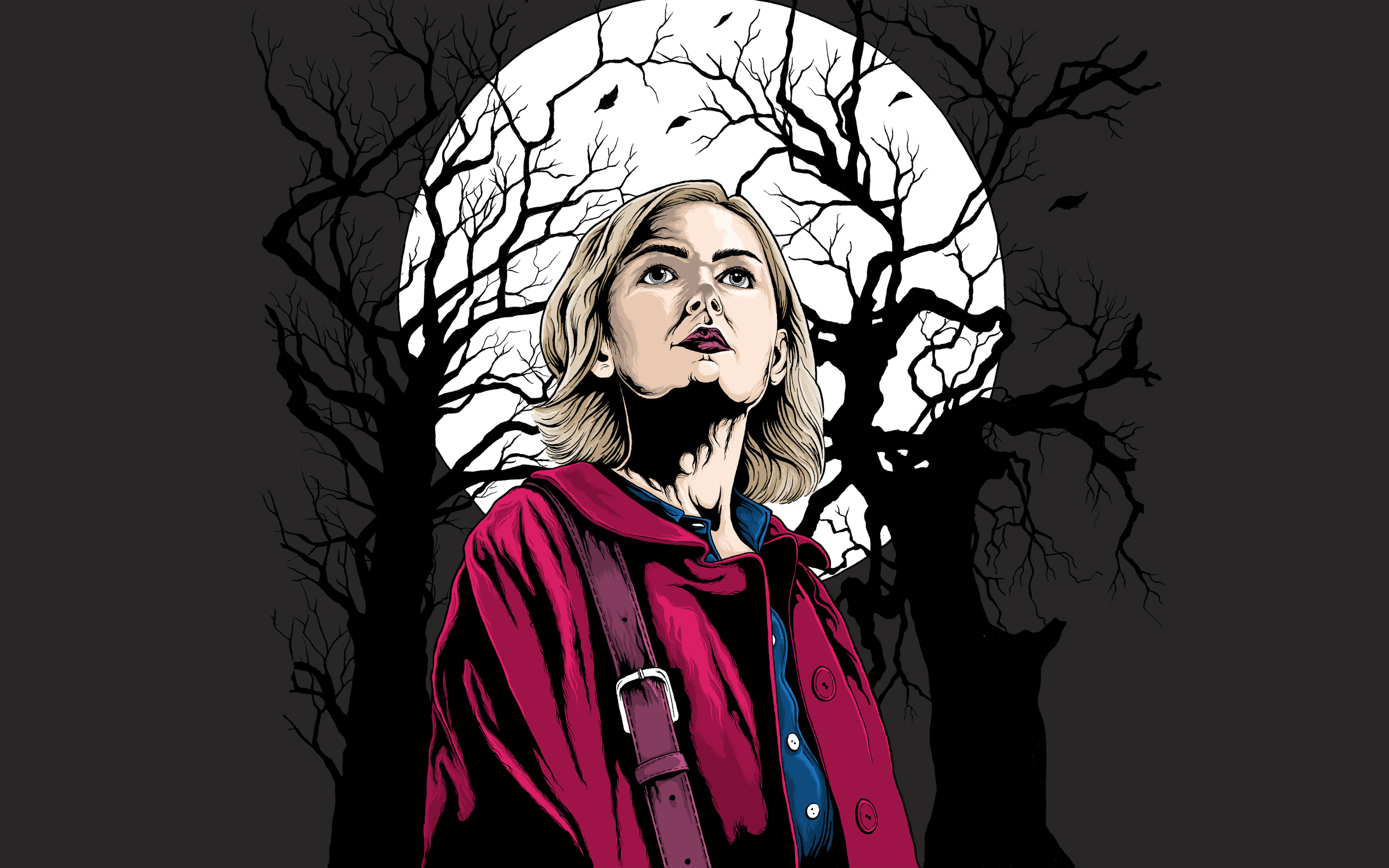 5120x3200 The Chilling Adventures of Sabrina 2018 Artwork 4K 5120x3200 ...