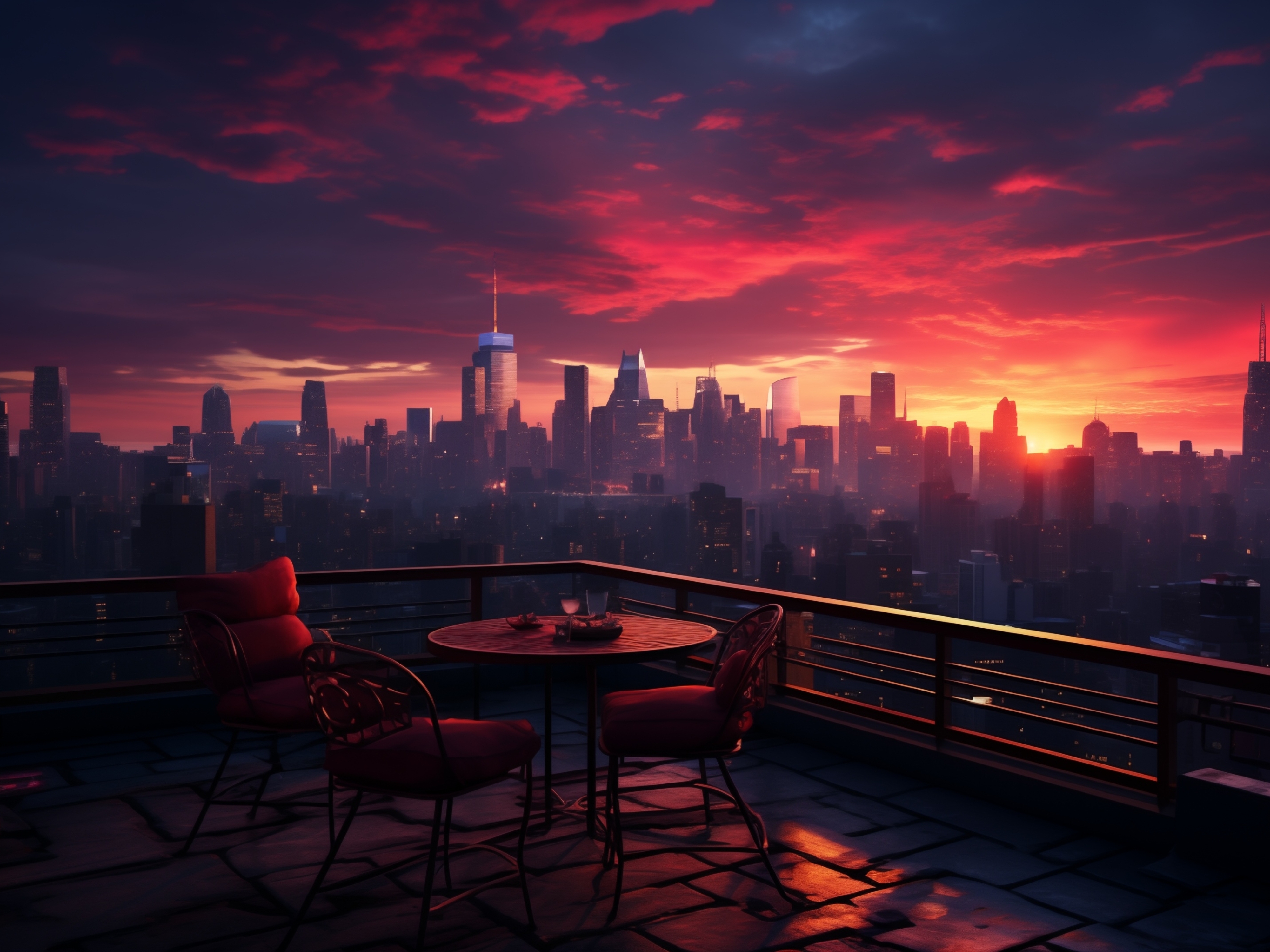 4000x3000 Resolution The City View 4K Artistic 4000x3000 Resolution ...