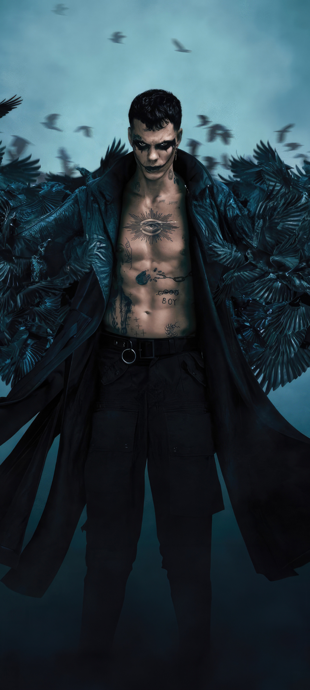 1080x2400 Resolution The Crow 4k Bill Skarsgård 1080x2400 Resolution ...
