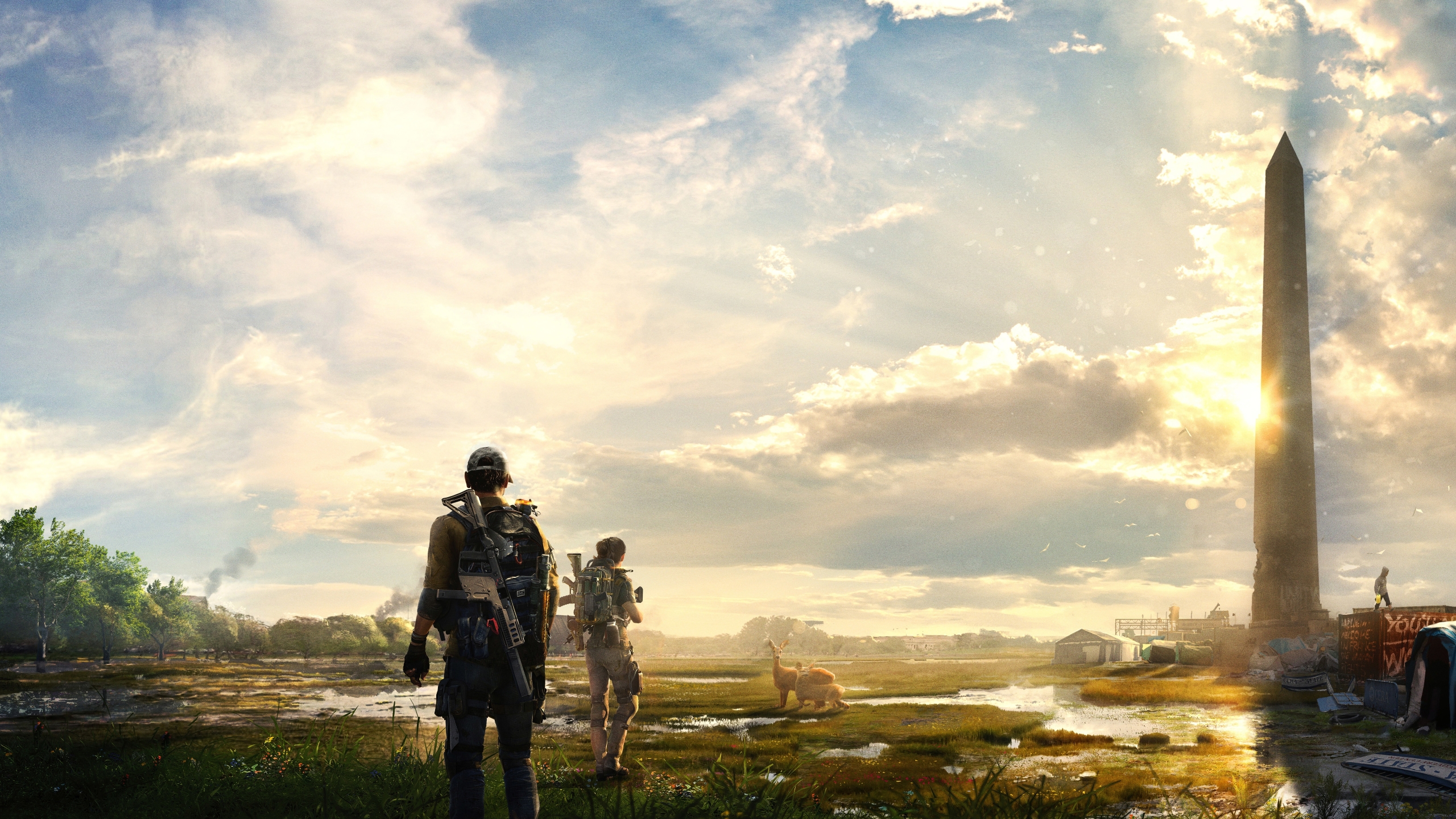 2560x1440 The Division 2 Washington DC 1440P Resolution Wallpaper, HD ...