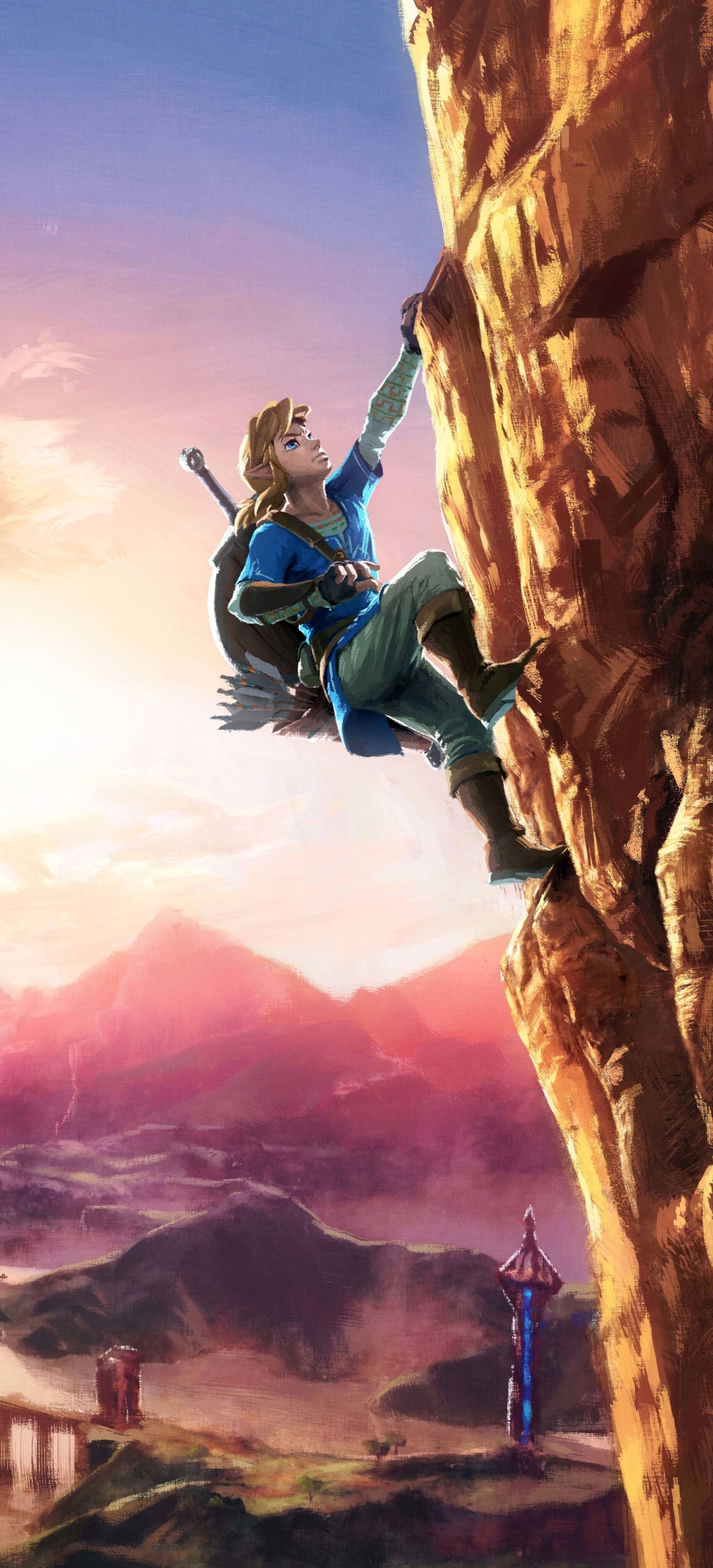 1080x2376 The Legend of Zelda Breath of the Wild 8K 1080x2376 ...