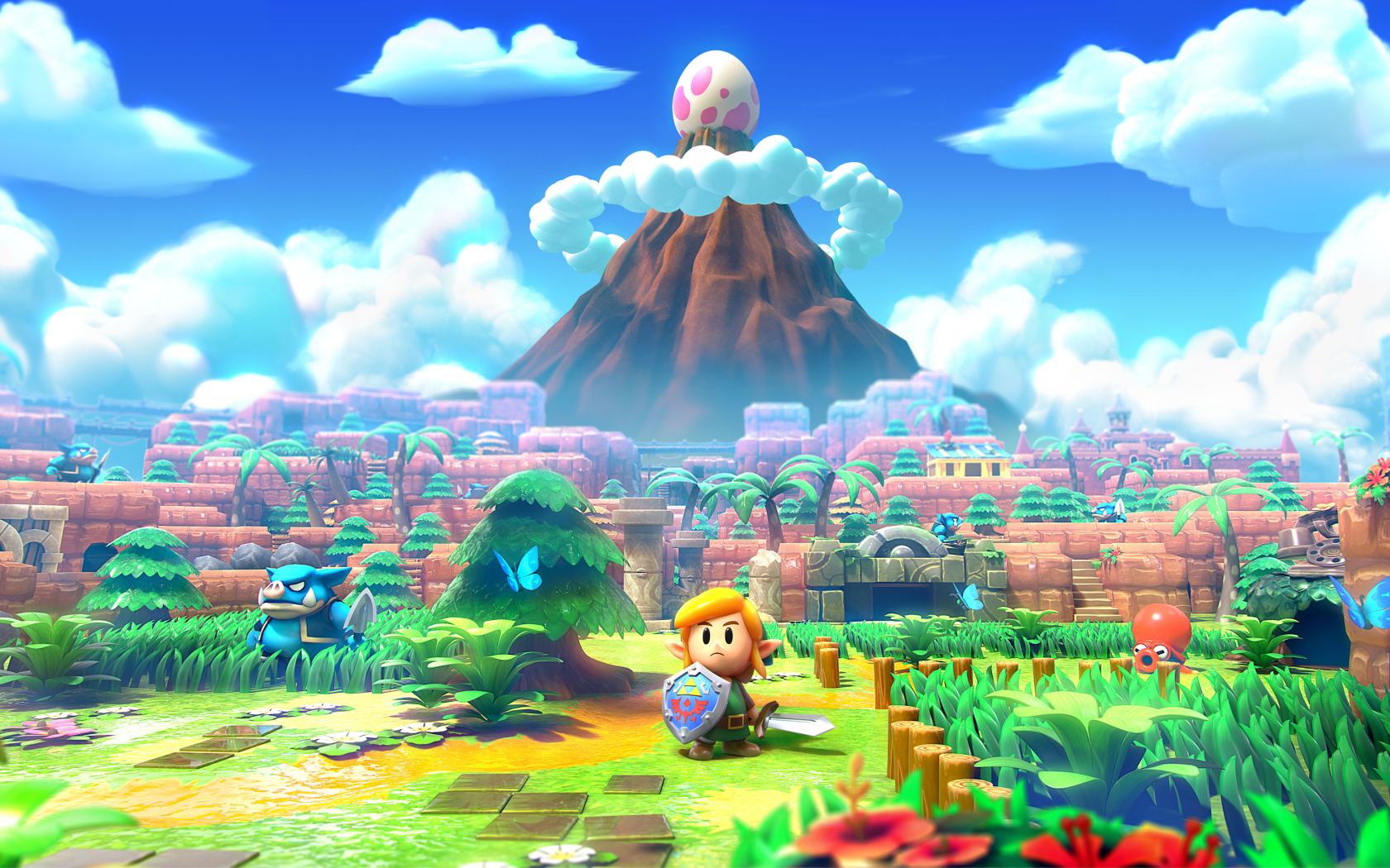 1680x1050 Resolution The Legend of Zelda Links Awakening 4K 1680x1050 ...
