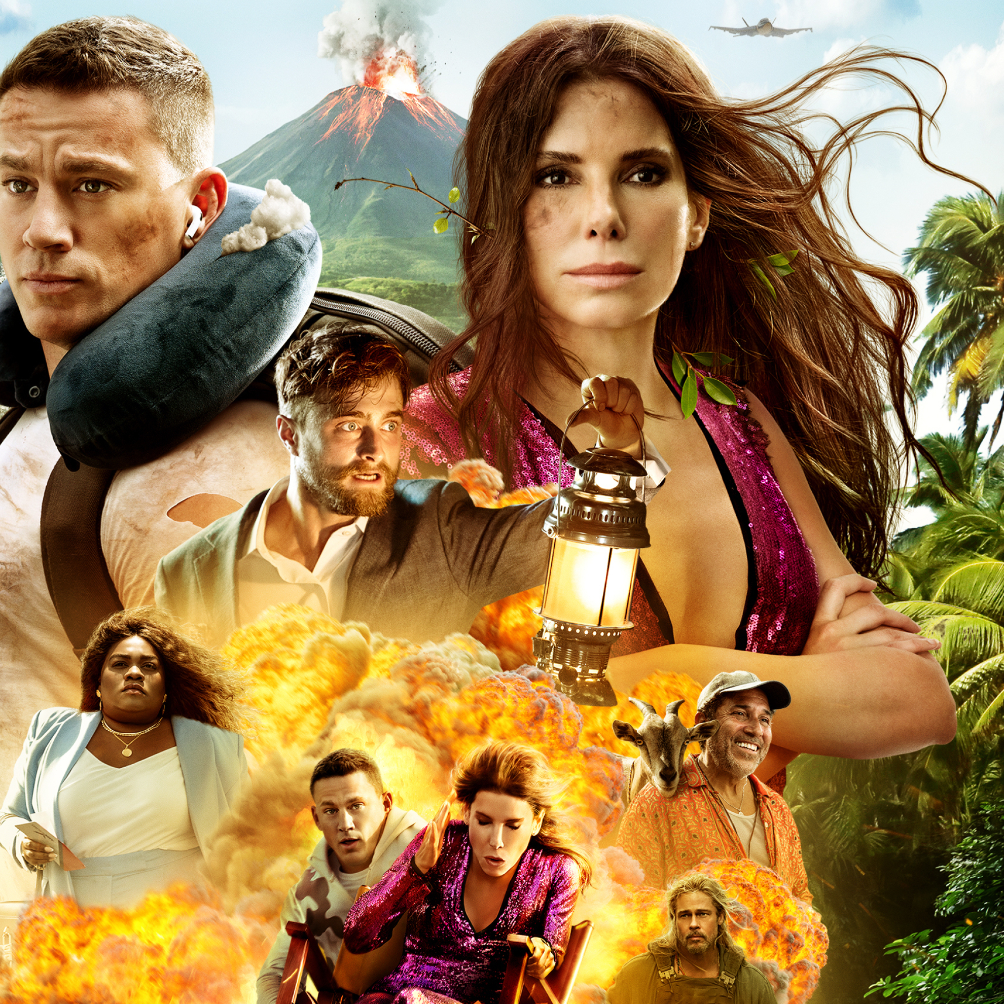 1980x1980 Resolution The Lost City 2022 1980x1980 Resolution Wallpaper ...