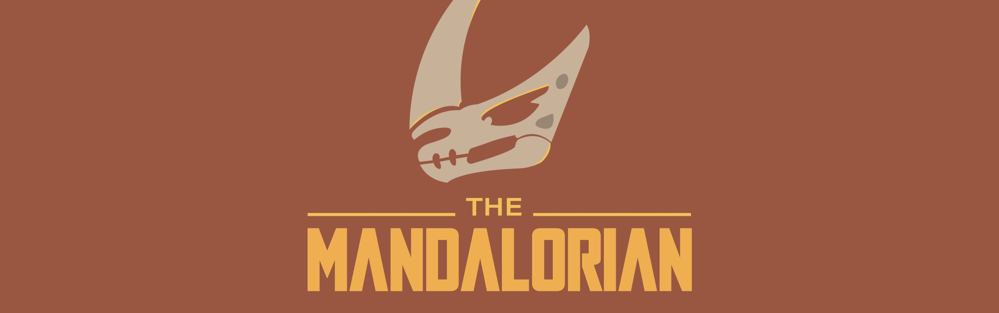 3440x1080 The Mandalorian Minimal Logo 3440x1080 Resolution Wallpaper ...