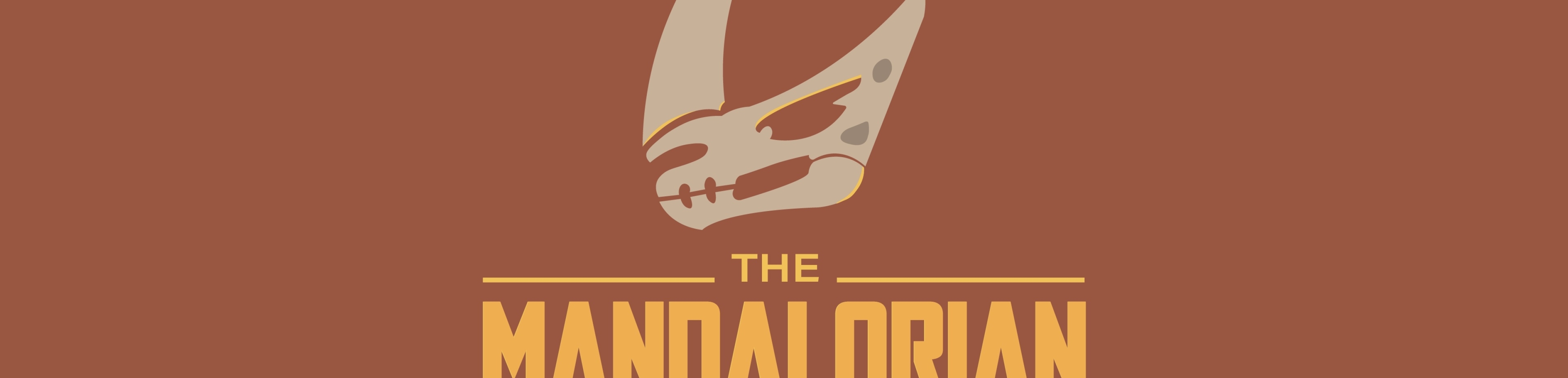 4480x1080 Resolution The Mandalorian Minimal Logo 4480x1080 Resolution ...