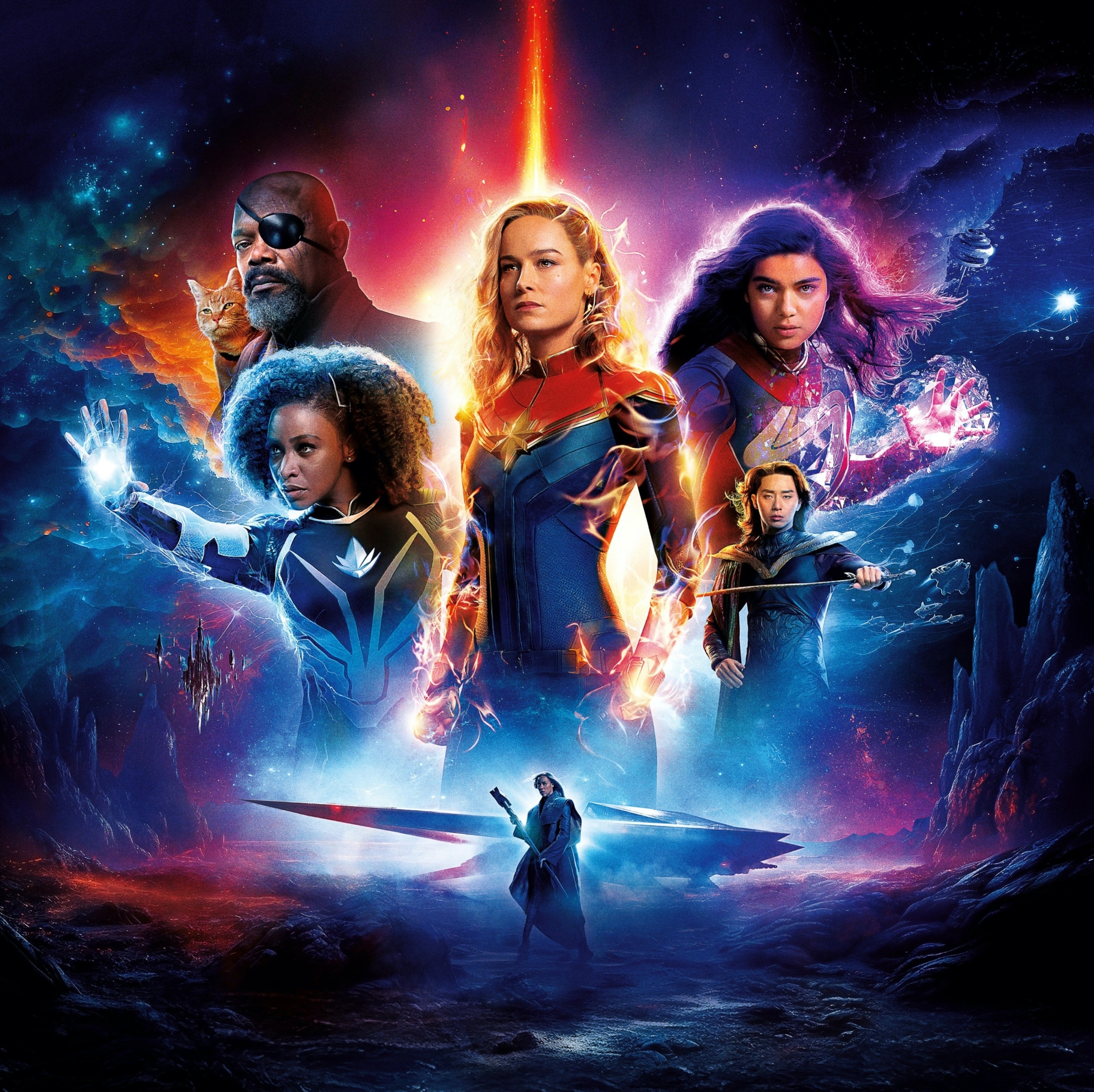 2025x2022 Resolution The Marvels 2023 Movie Poster 2025x2022 Resolution ...