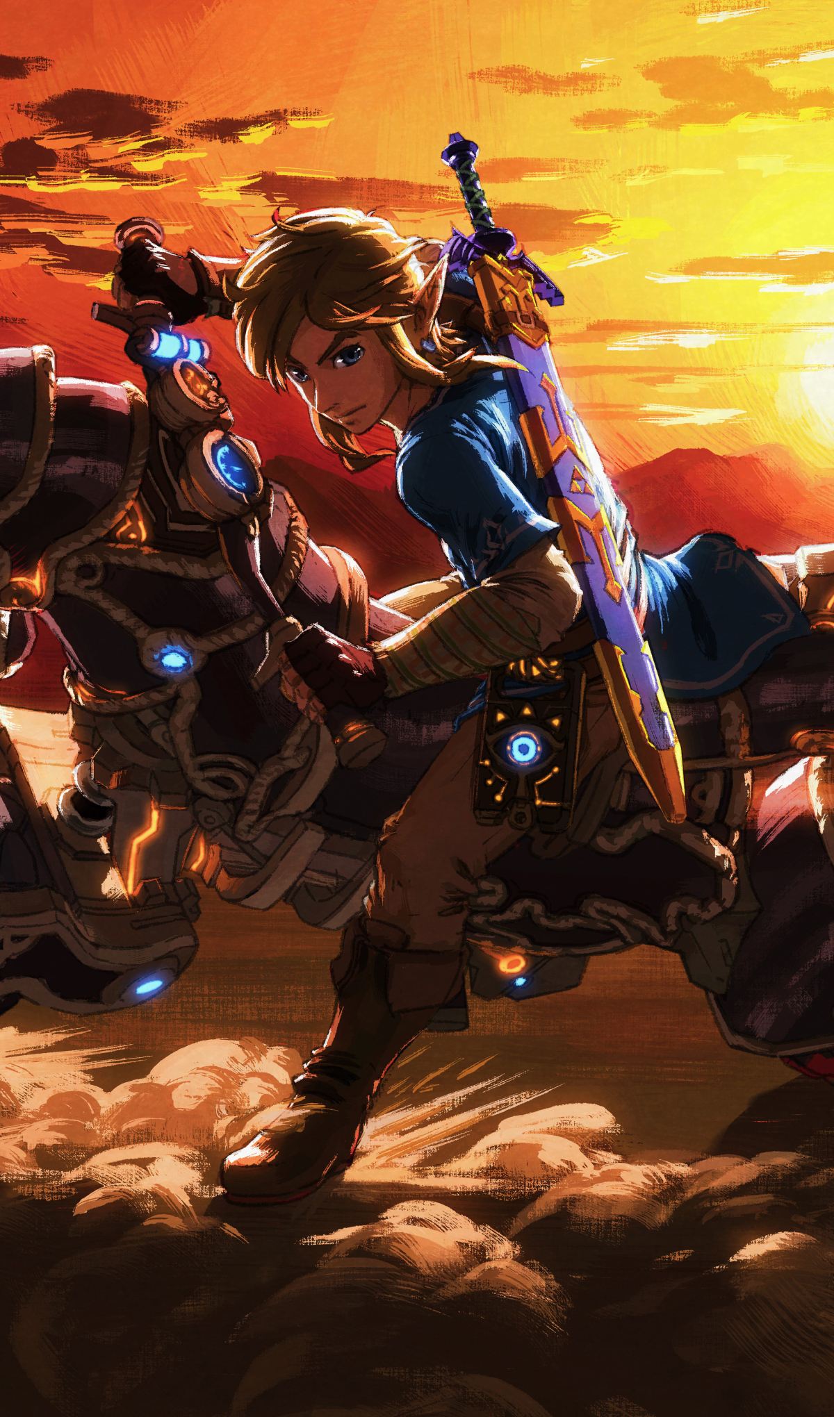 1200x2040 Resolution The Master Cycle Zero The Legend Of Zelda Breath ...