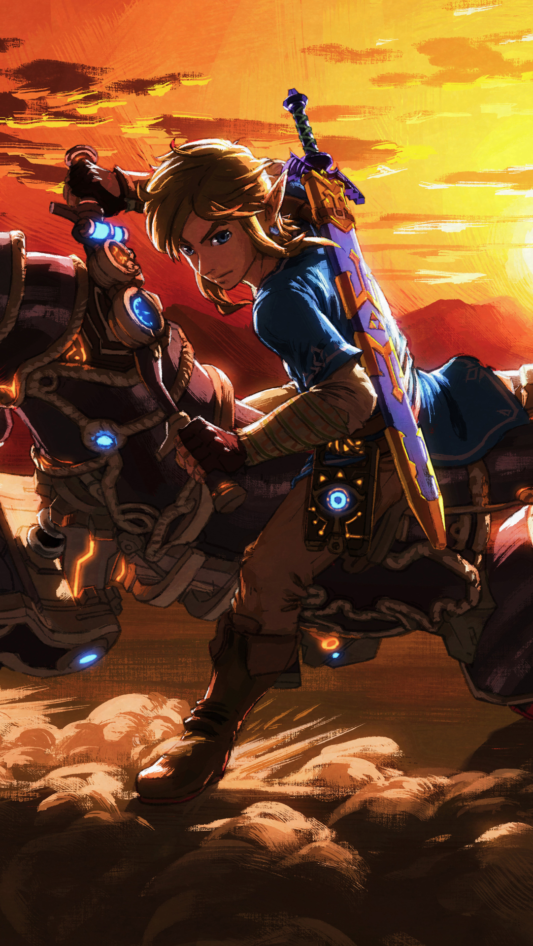1082x1920 Resolution The Master Cycle Zero The Legend Of Zelda Breath ...