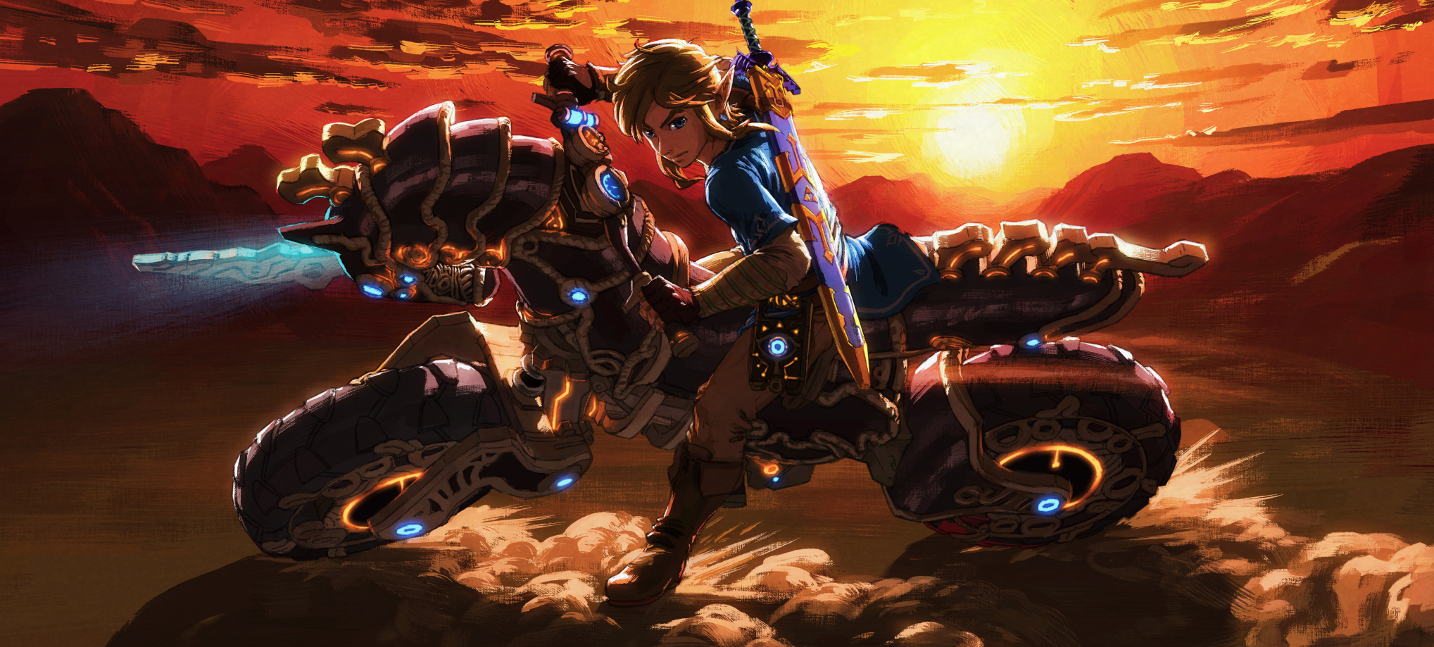 2037x919 Resolution The Master Cycle Zero The Legend Of Zelda Breath Of ...