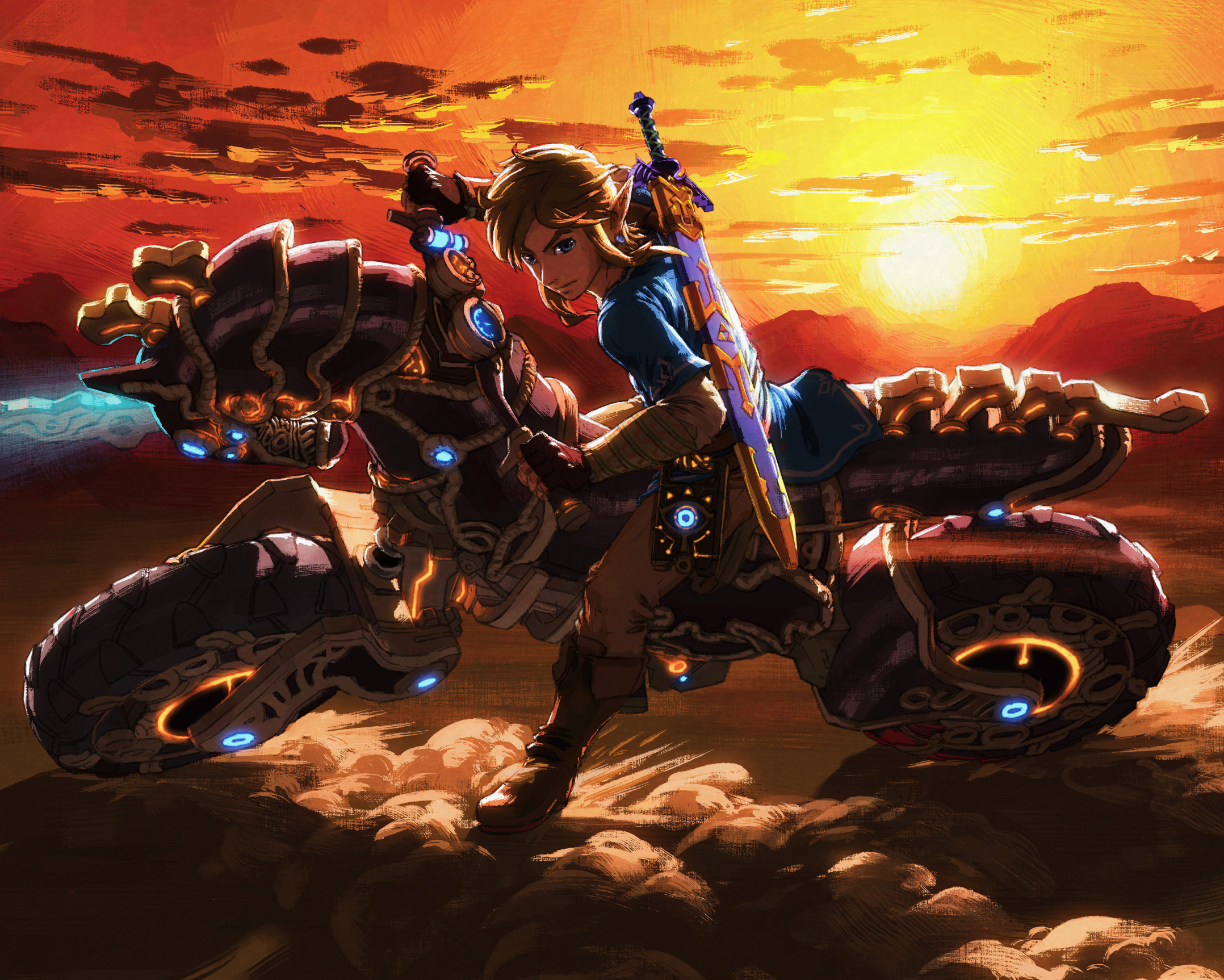 2156x1726 Resolution The Master Cycle Zero The Legend Of Zelda Breath ...