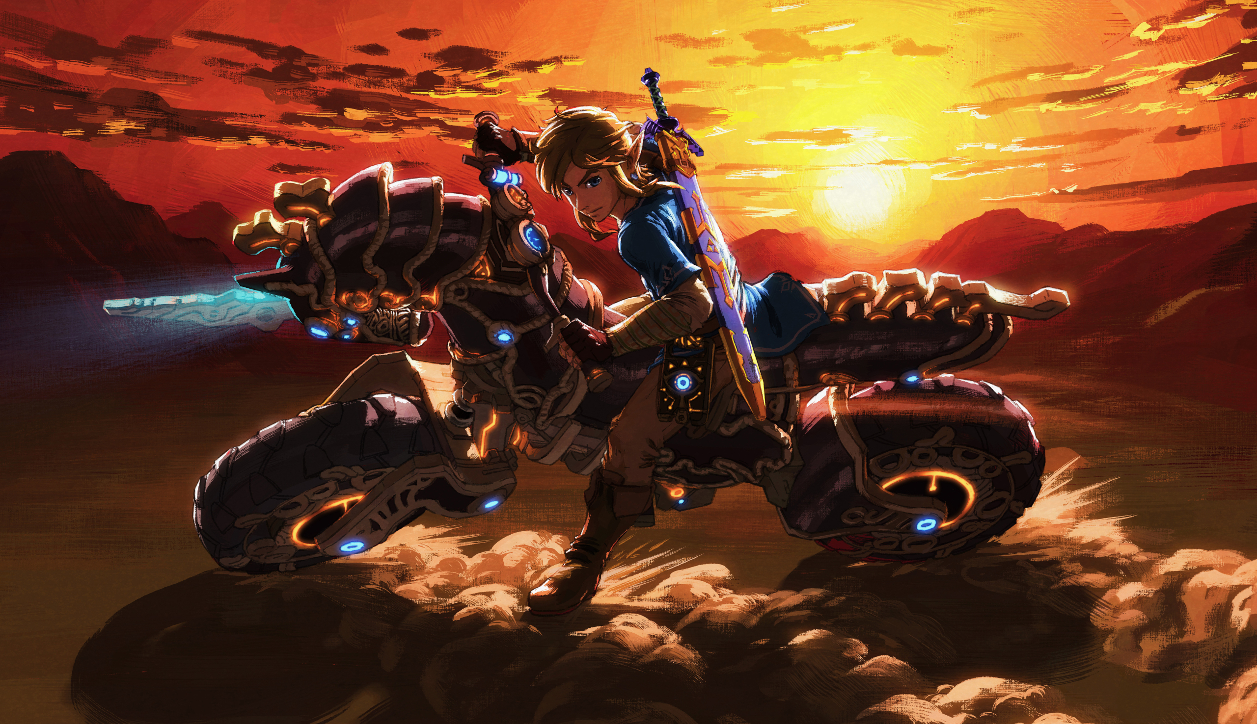 2560x1476 Resolution The Master Cycle Zero The Legend Of Zelda Breath ...
