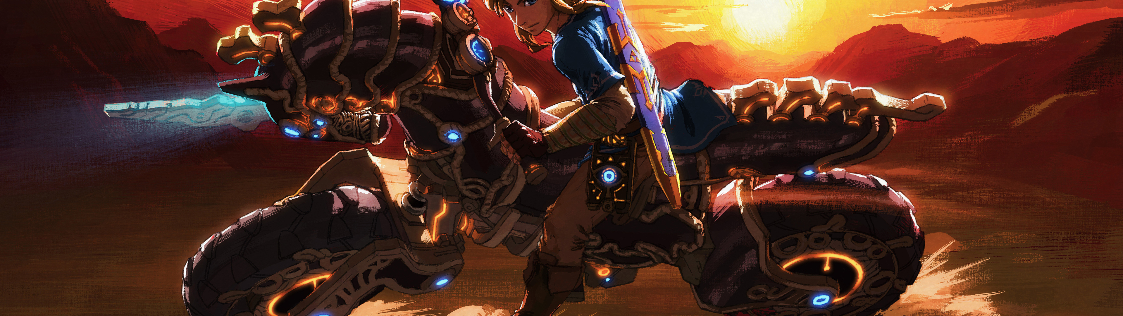 3840x1080 Resolution The Master Cycle Zero The Legend Of Zelda Breath ...