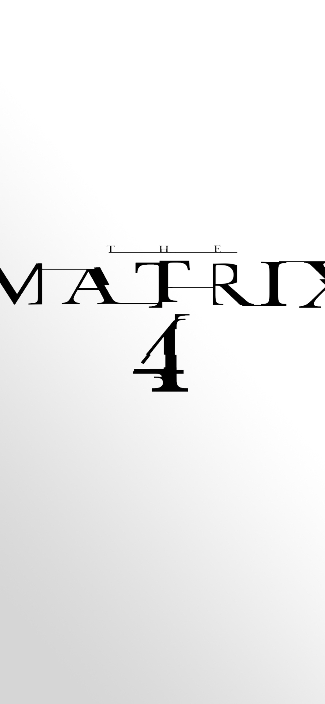 1125x2432 Resolution The Matrix 4 Logo 1125x2432 Resolution Wallpaper ...