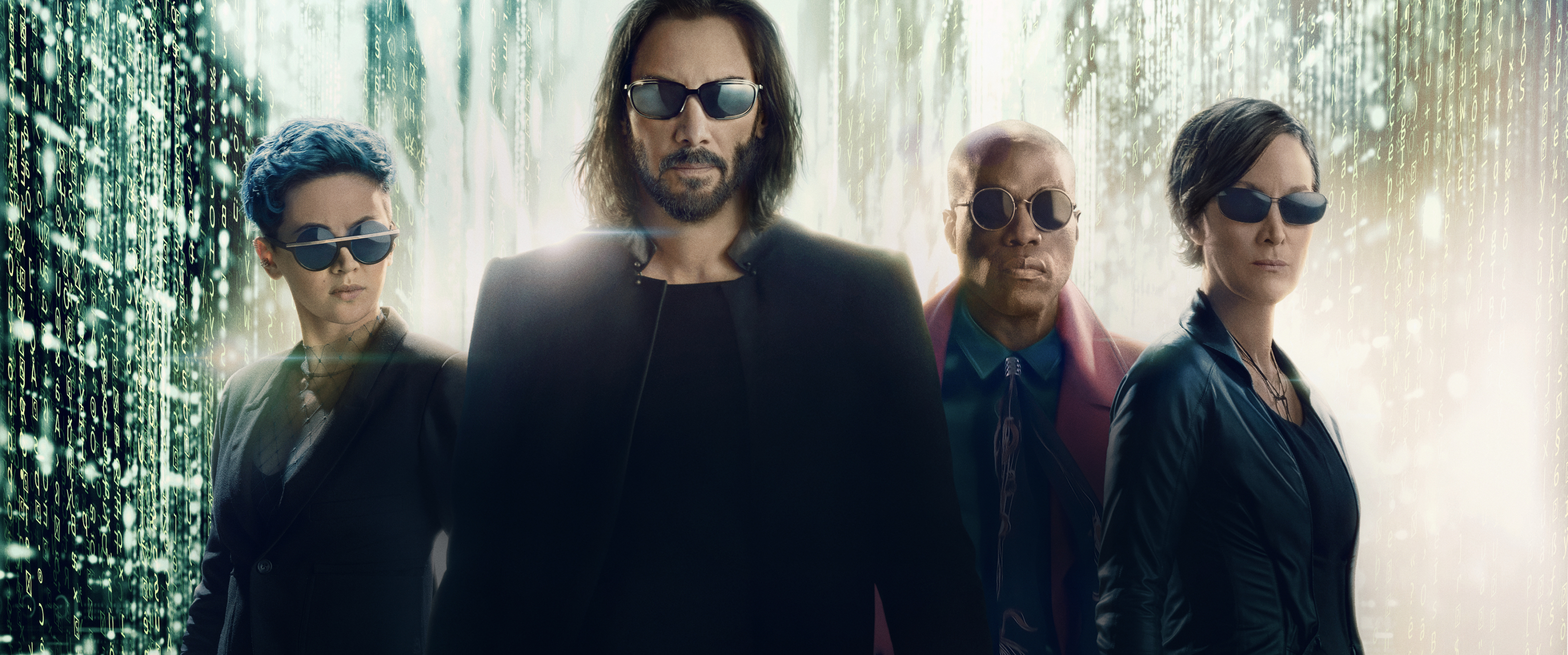 3449x1440 Resolution The Matrix Resurrections 4k Digital Fan Poster ...