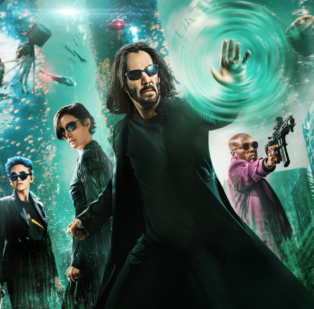 1100x1080 The Matrix Resurrections 4K Movie Official 1100x1080 ...