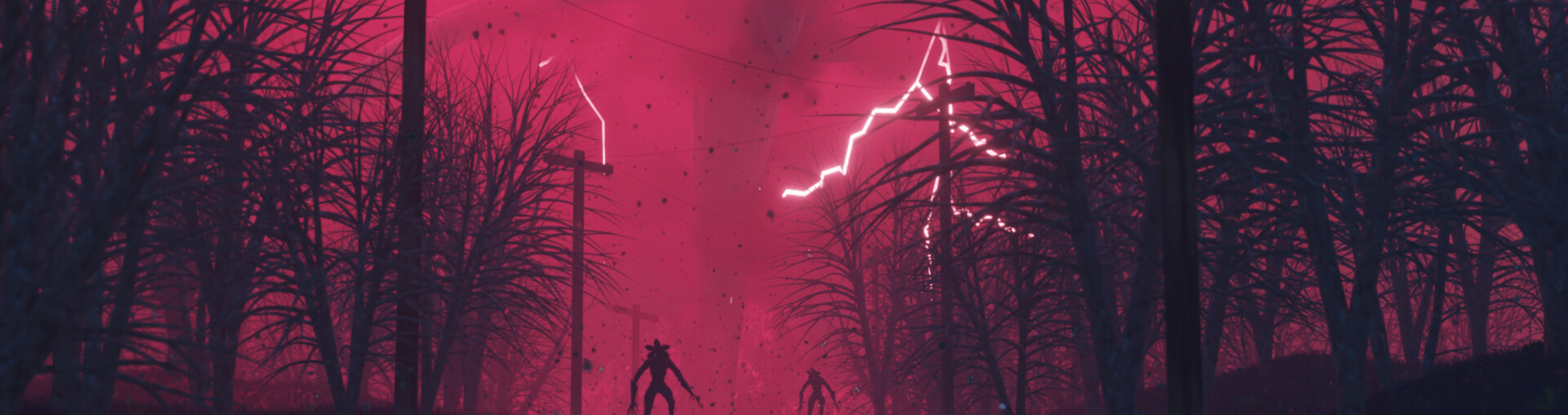 4080x1080 Resolution The Mind Flayer Coming HD Stranger Things ...