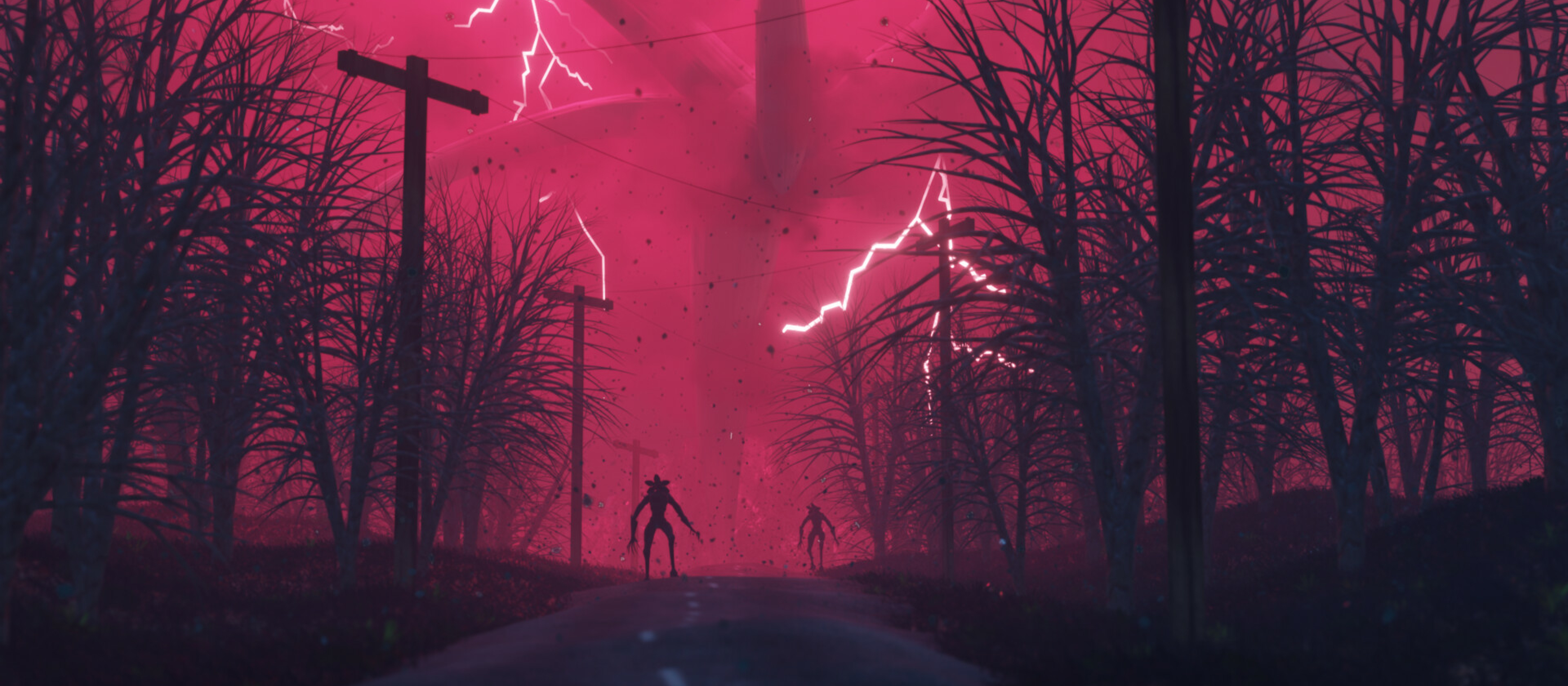 5600x2450 Resolution The Mind Flayer Coming HD Stranger Things ...