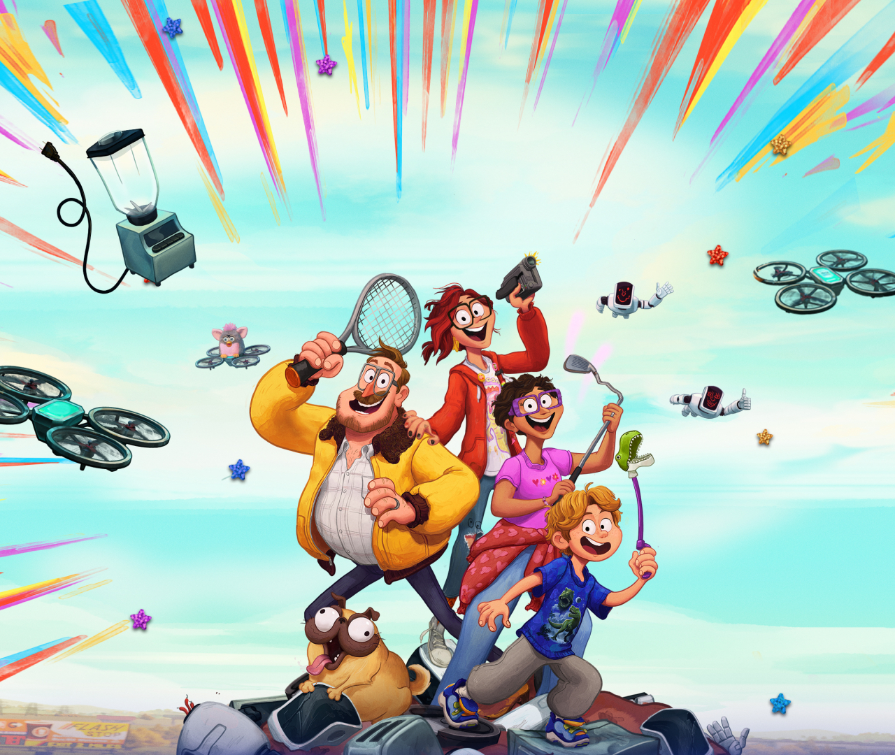 1280x1080 The Mitchells vs The Machines HD Poster 1280x1080 Resolution ...