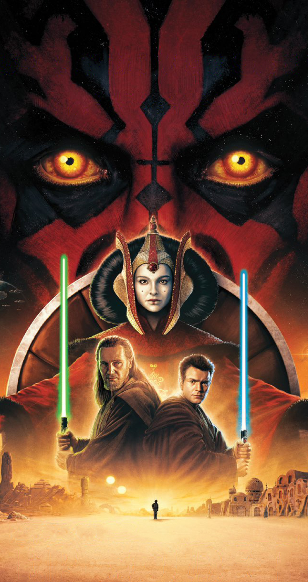 1082x2042 Resolution The Phantom Menace 25th Anniversary 1082x2042 ...