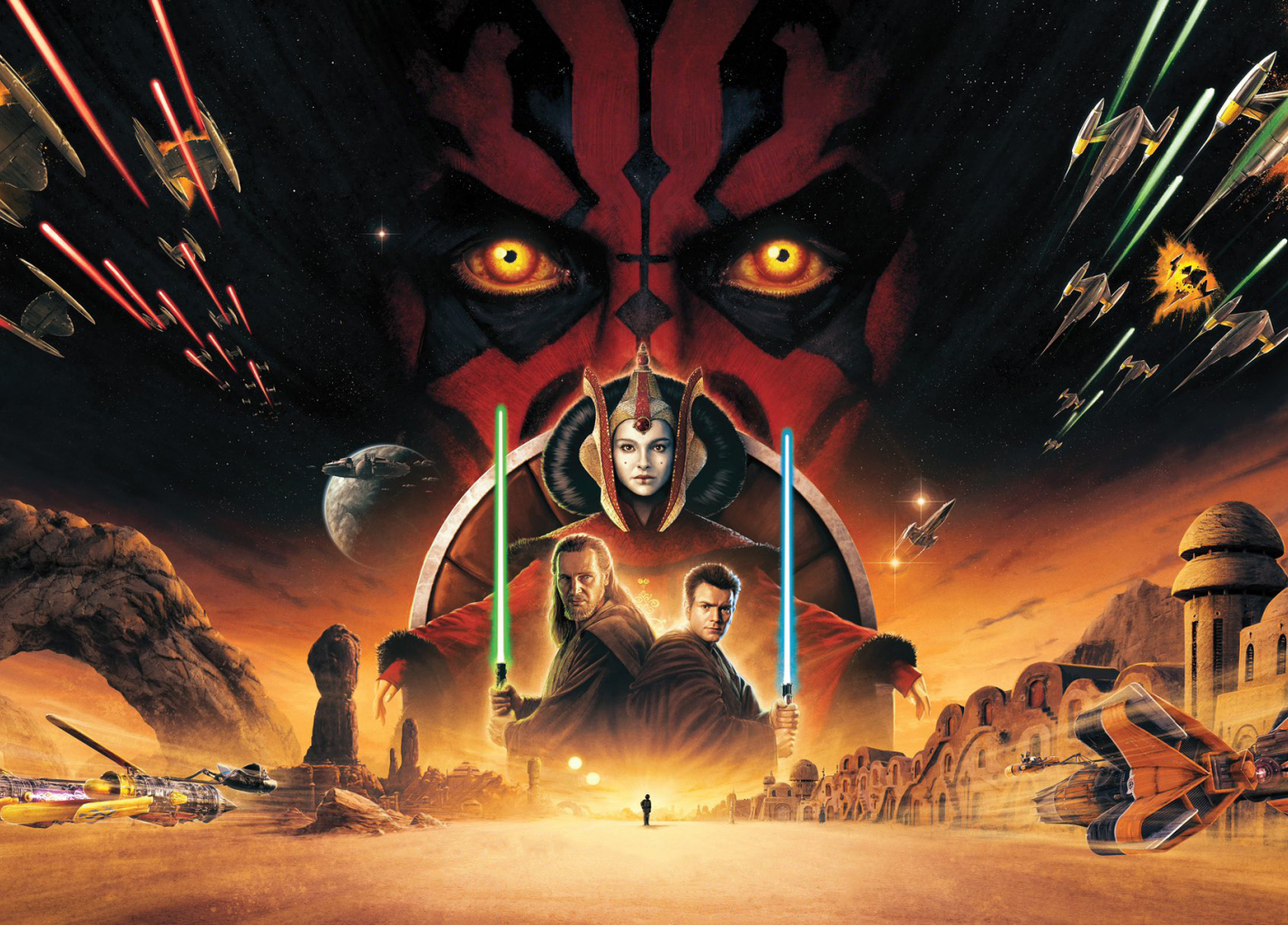 1420x1020 Resolution The Phantom Menace 25th Anniversary 1420x1020 ...