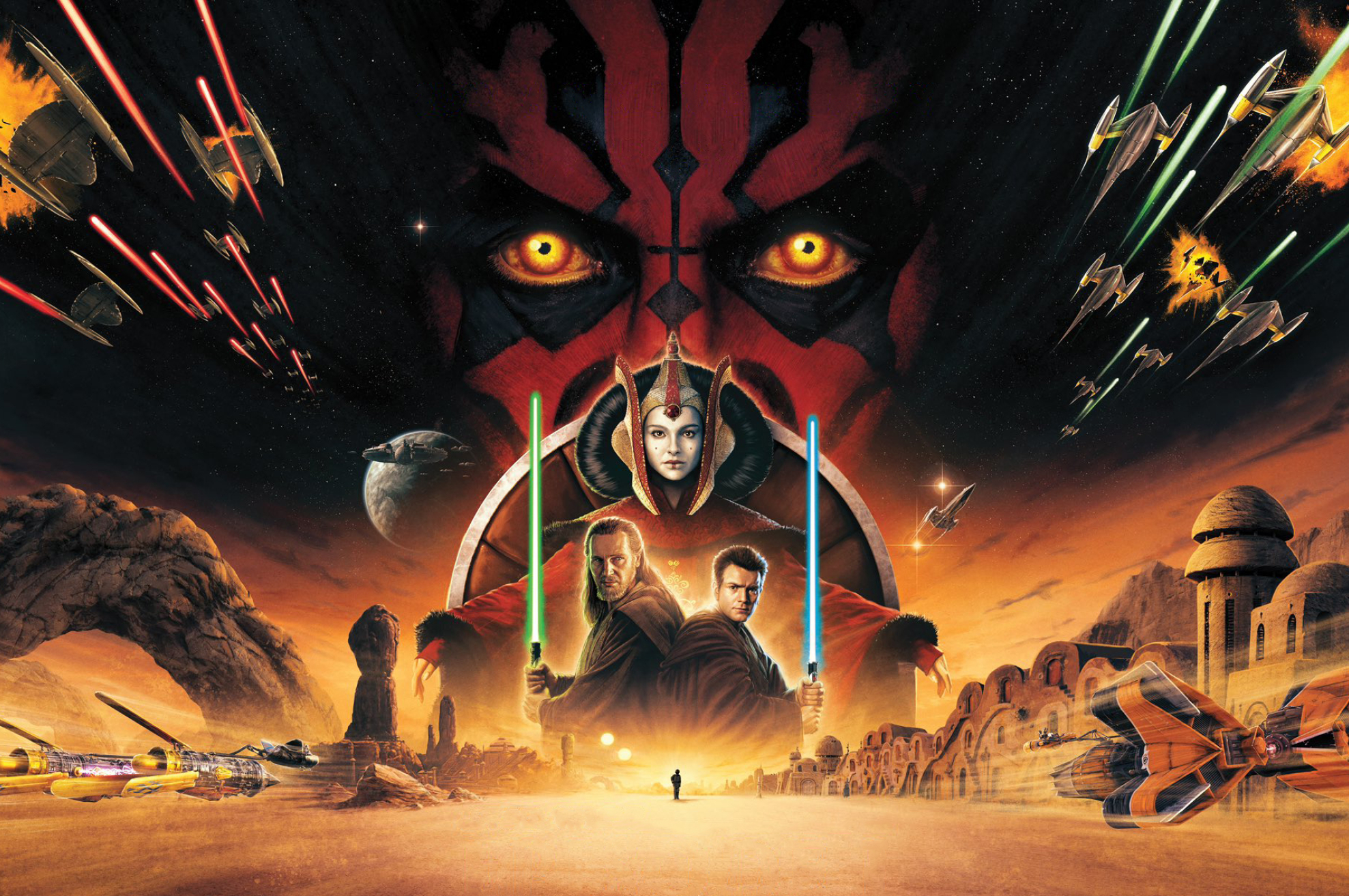 1977x1313 Resolution The Phantom Menace 25th Anniversary 1977x1313 ...