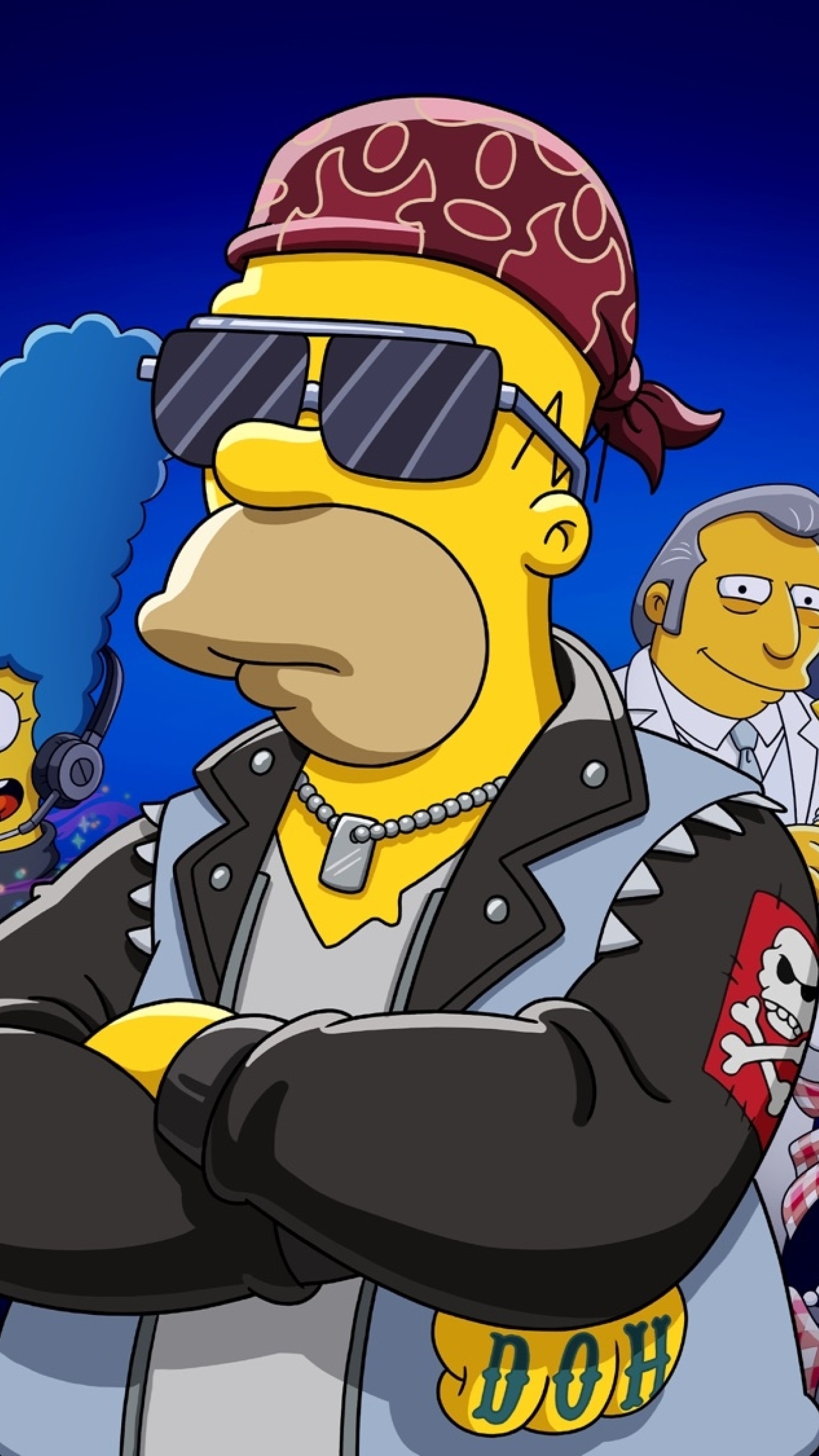 1440x2560 Resolution The Simpsons 2022 HD Samsung Galaxy S6,S7,Google ...