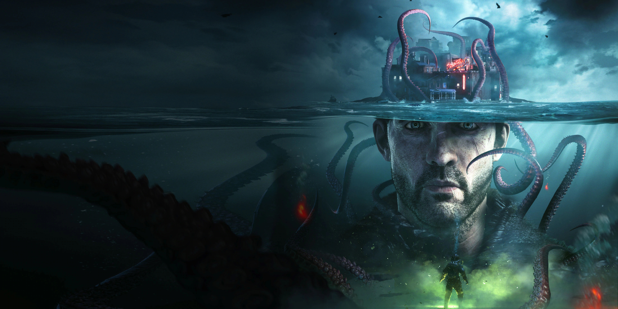 2048x1024 Resolution The Sinking City Surface 4K 2048x1024 Resolution ...