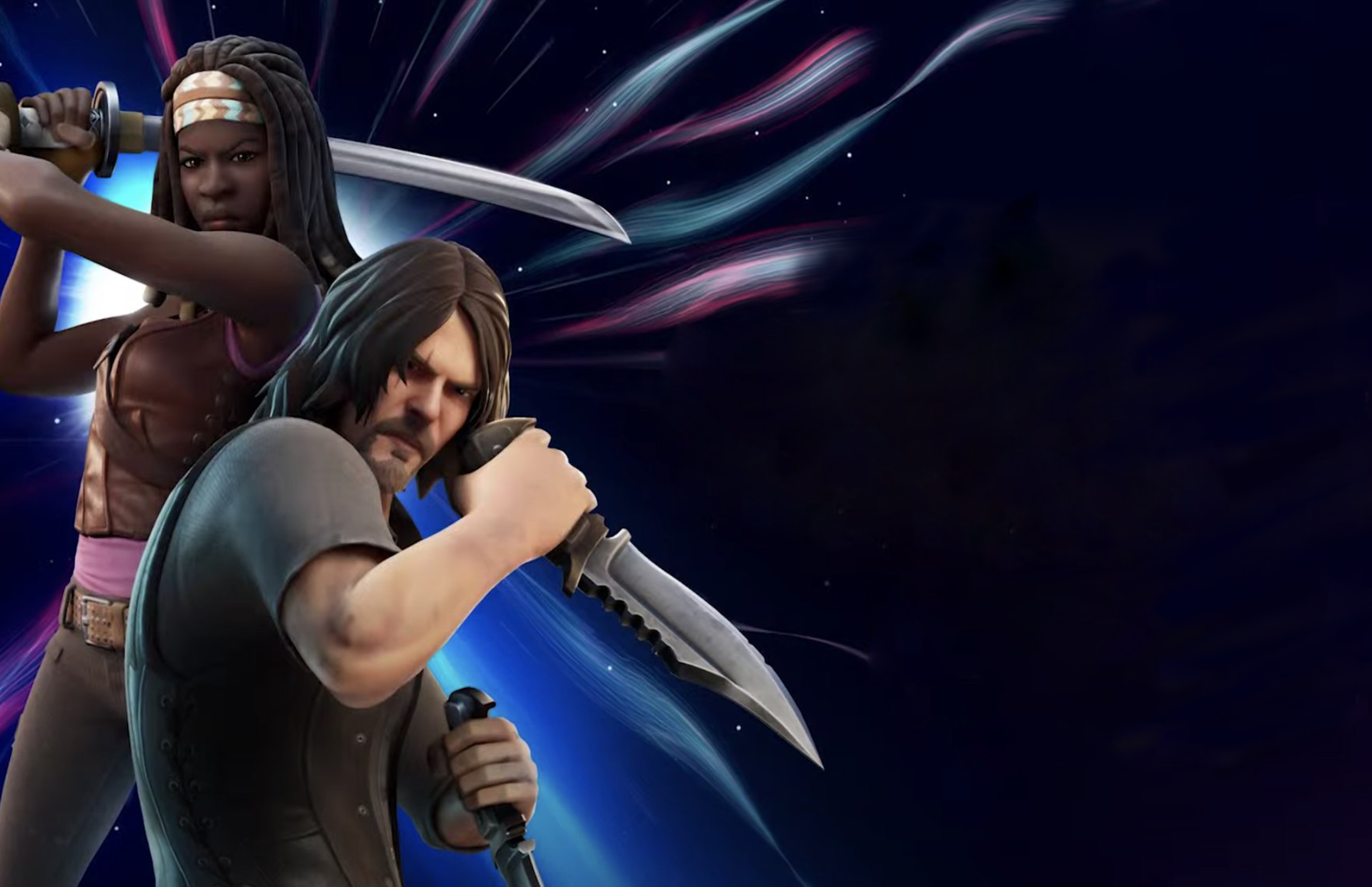 3456x2234 Resolution The Walking Dead X Fortnite Key Art 3456x2234 ...