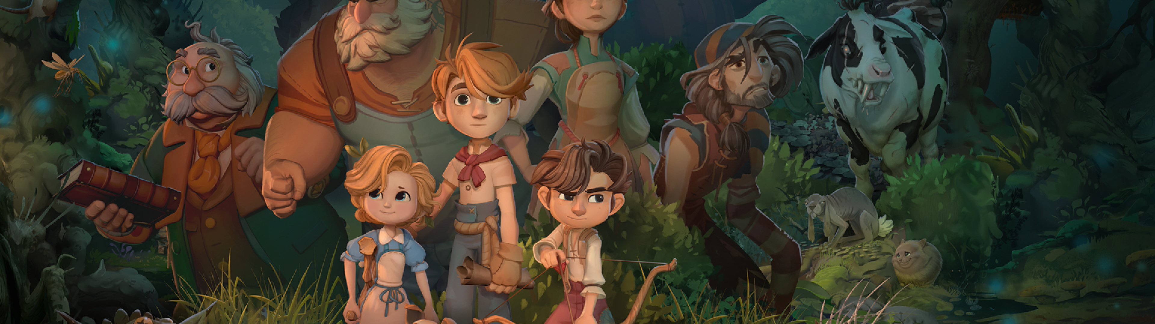 3840x1080 Resolution The Wingfeather Saga Key Art 3840x1080 Resolution ...