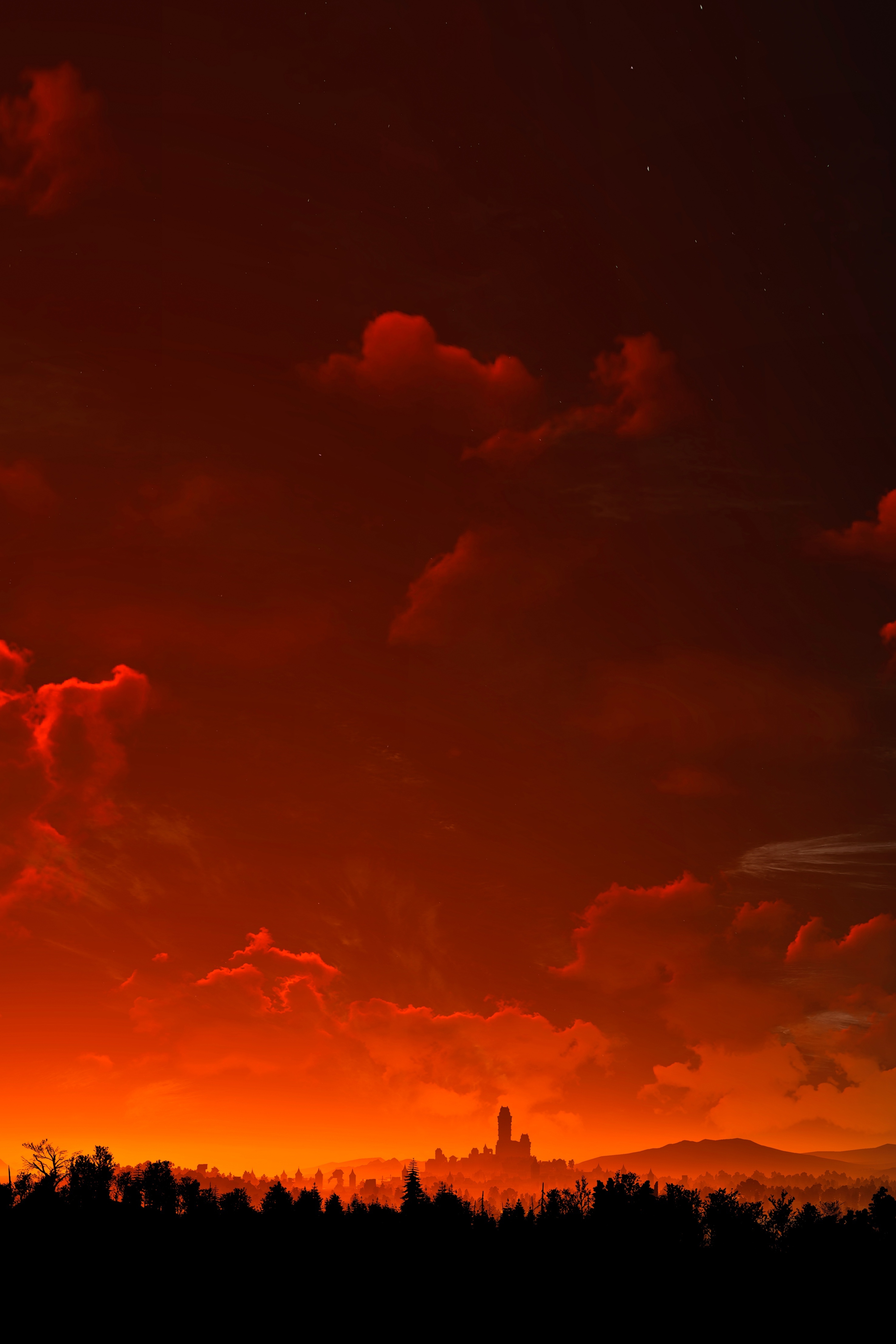 4000x6000 Resolution The Witcher 3 Landscape Sunset 4000x6000 ...
