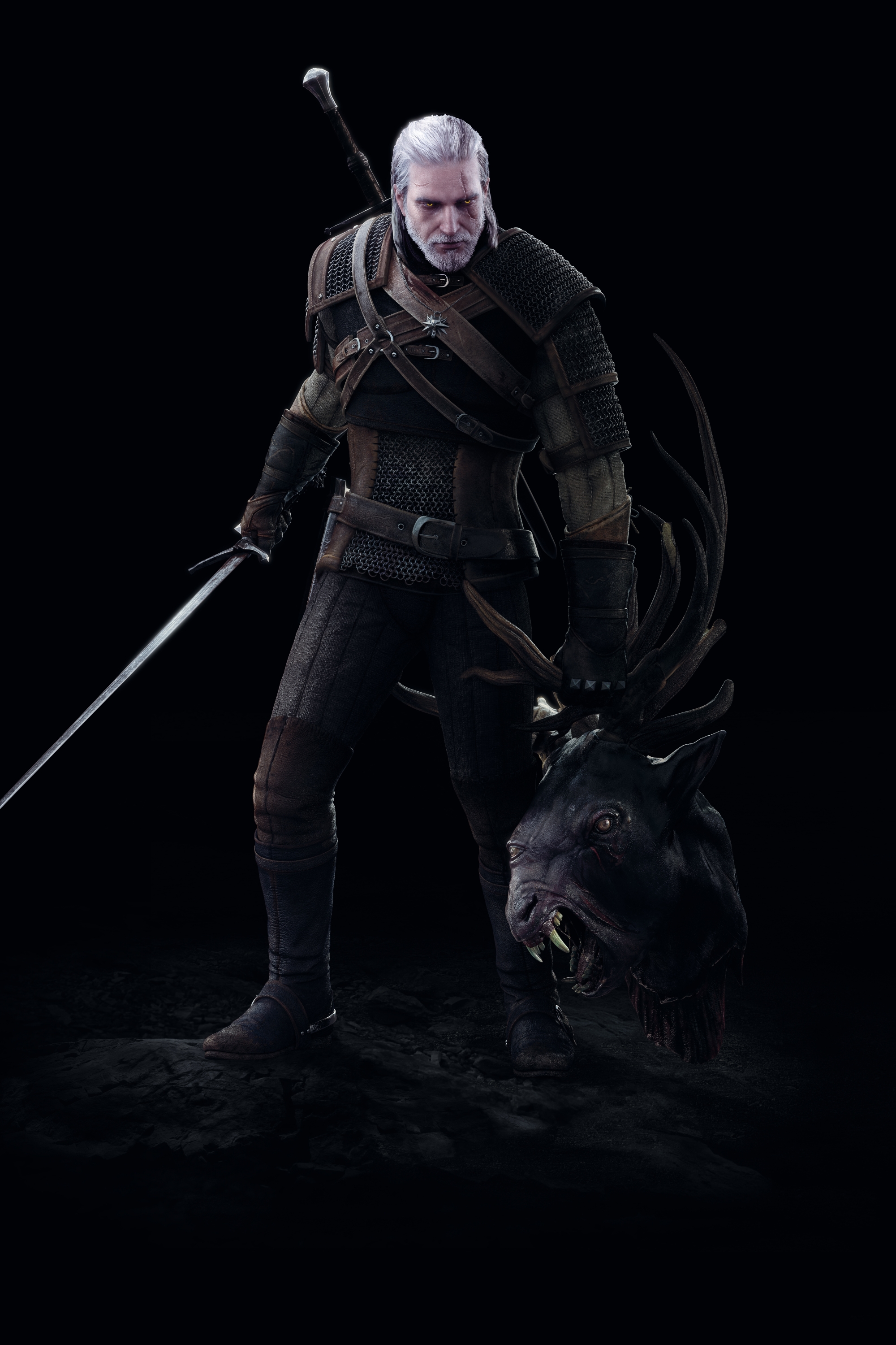2000x3000 Resolution the witcher 3 wild hunt, geralt, battle 2000x3000 ...