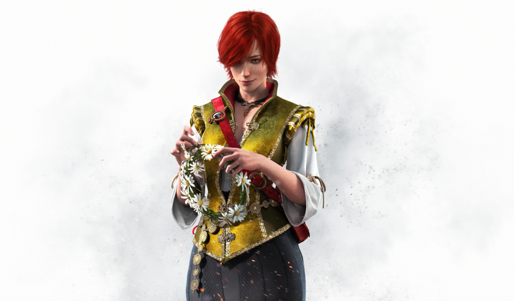 1024x600 Resolution the witcher 3, wild hunt, shani 1024x600 Resolution ...