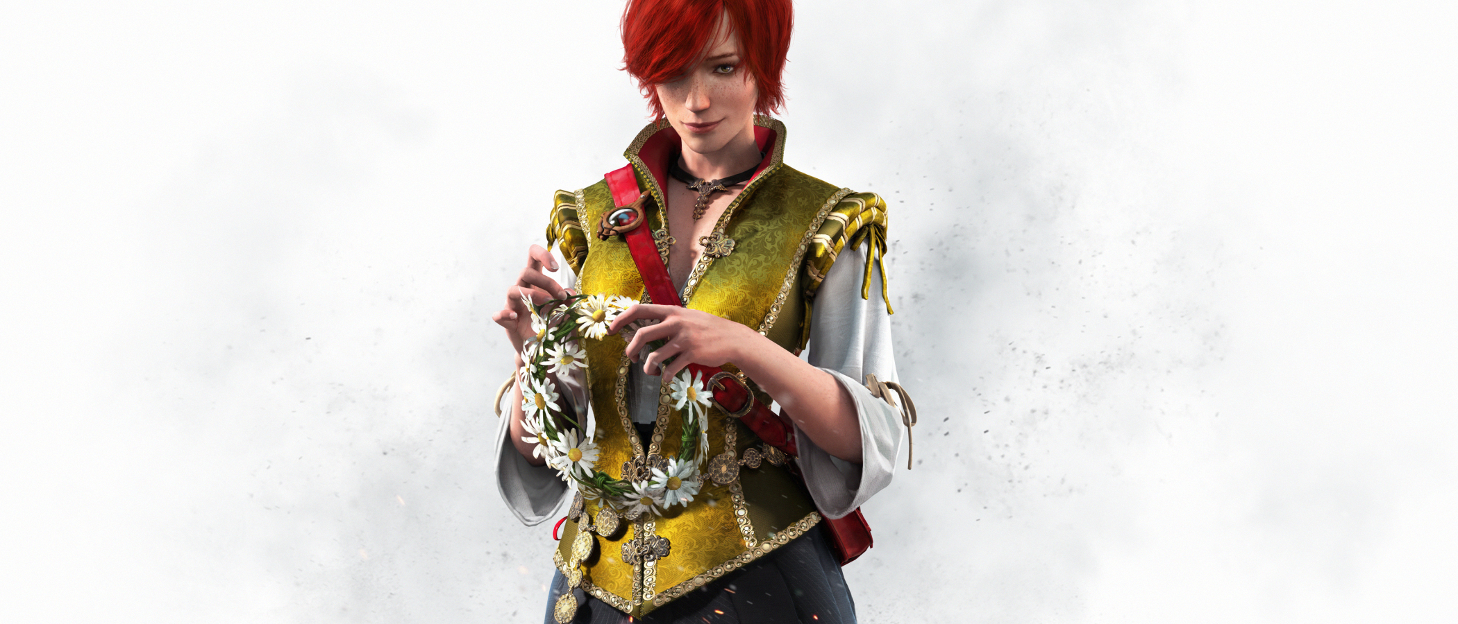 2100x900 Resolution the witcher 3, wild hunt, shani 2100x900 Resolution ...