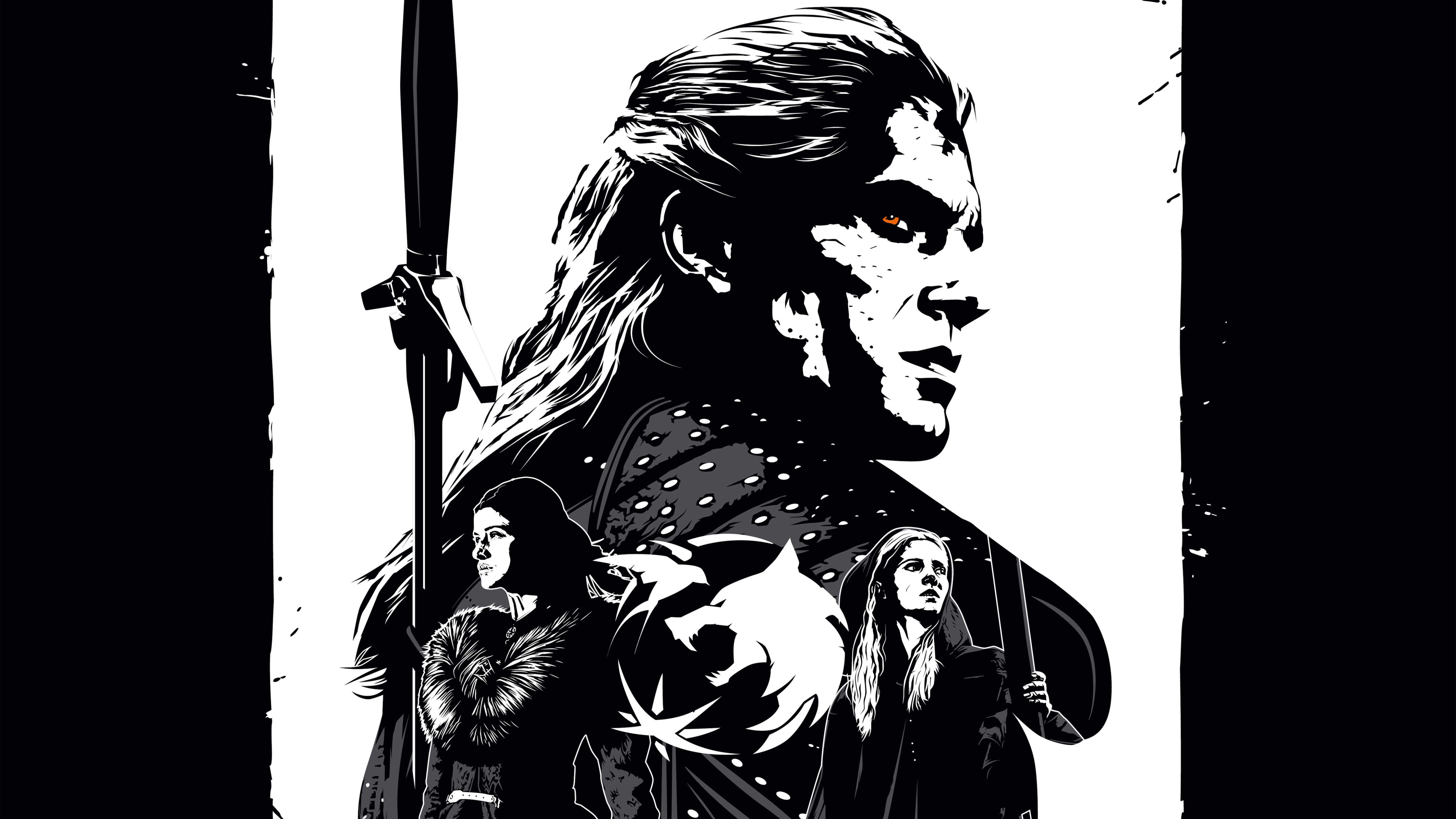 5120x2879 Resolution The Witcher 4K Art 5120x2879 Resolution Wallpaper ...