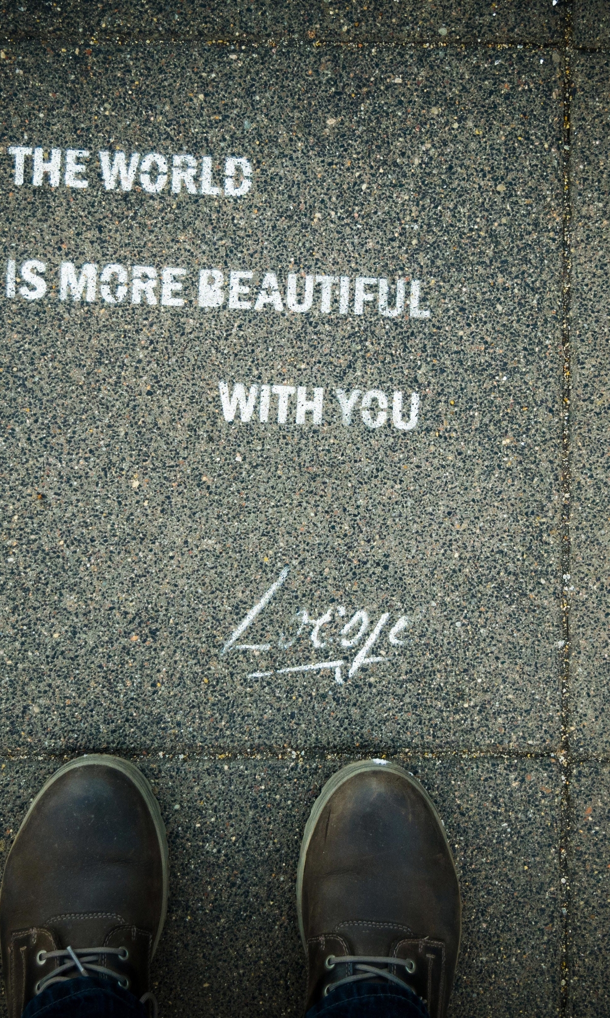 1200x2000 Resolution The World Is More Beautiful With You 1200x2000 ...