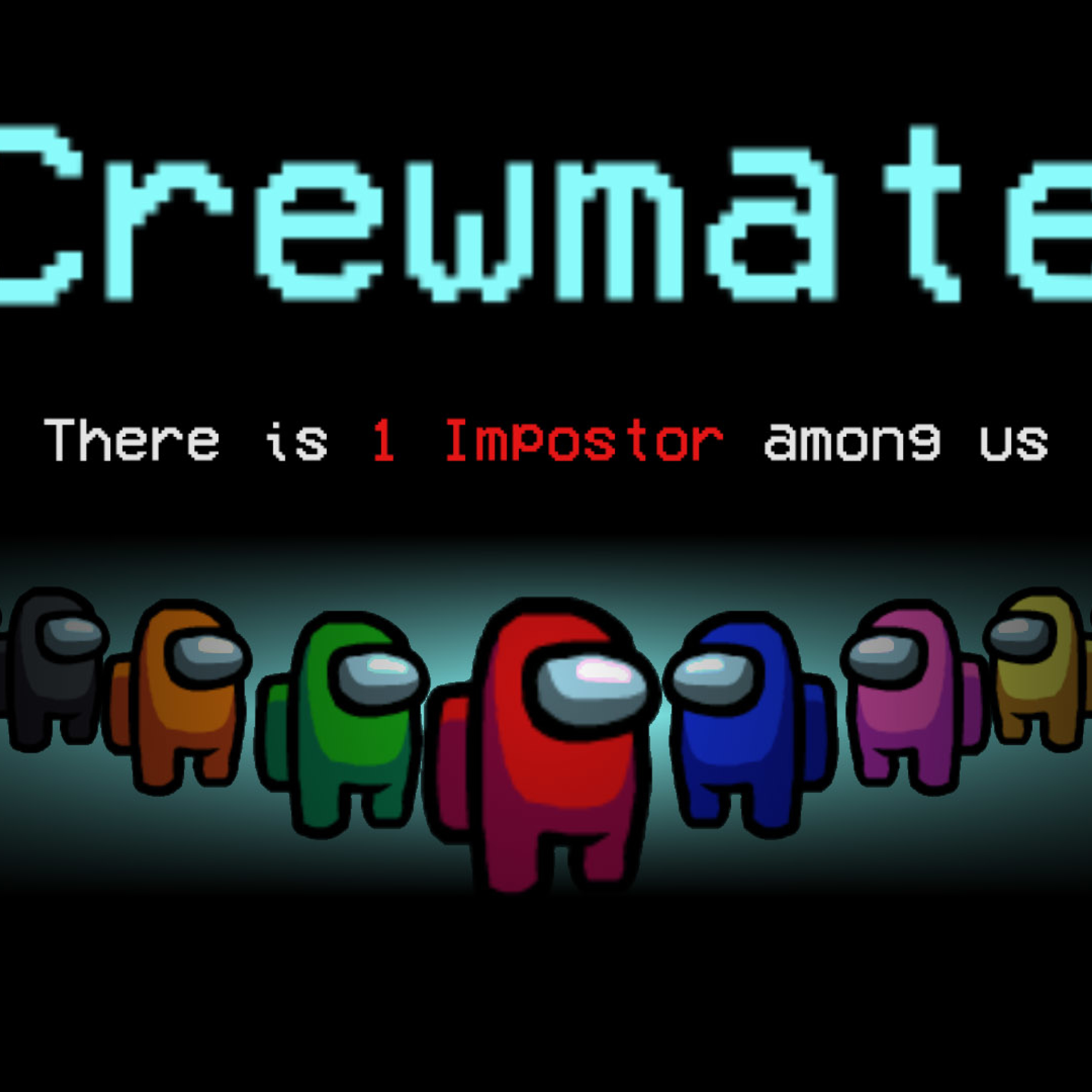 4000x4000 Resolution There is 1 Imposter Crewmate Among Us 4000x4000 ...