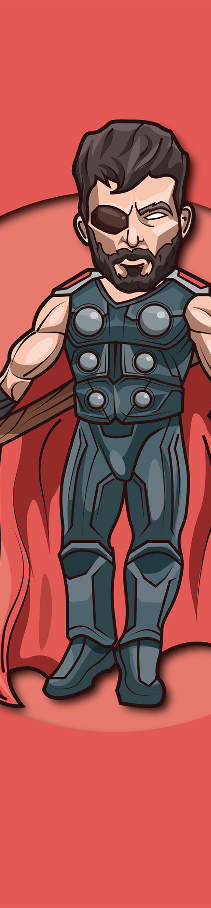 700x3000 Resolution Thor 4K MCU Art 700x3000 Resolution Wallpaper ...